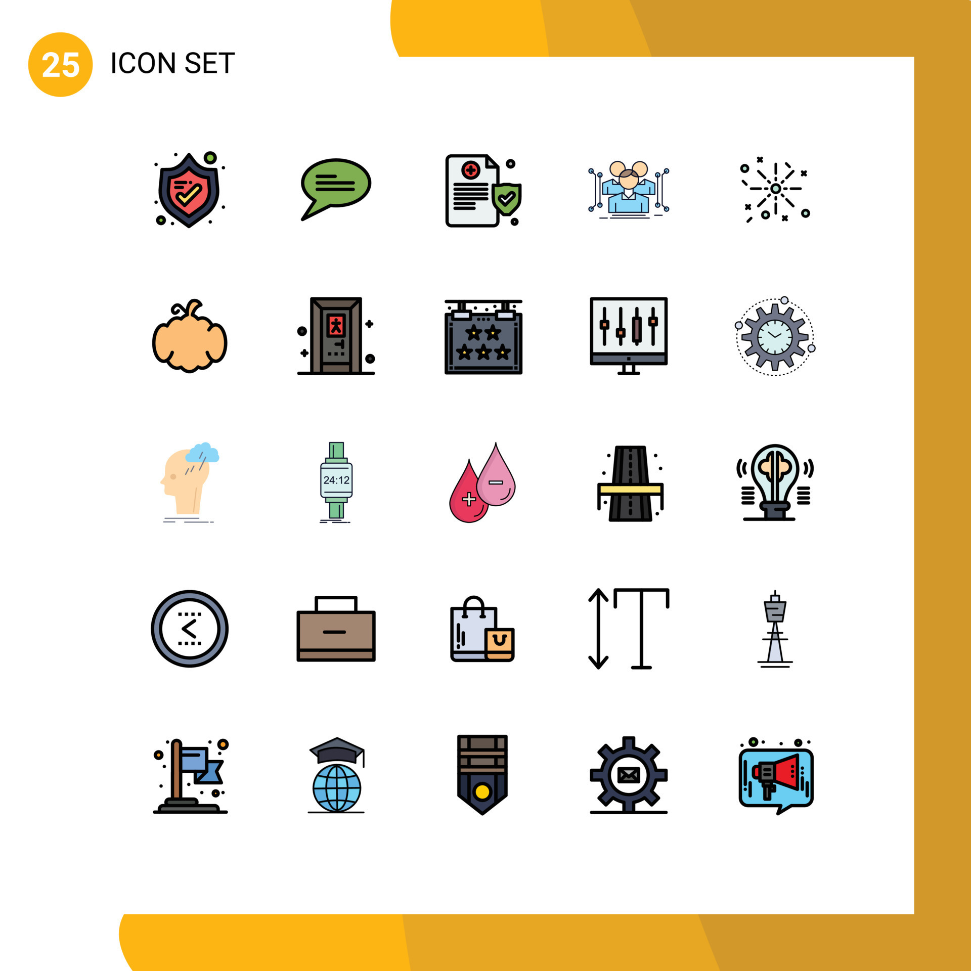 25 Creative Icons Modern Signs and Symbols of cucurbit holiday policy ...