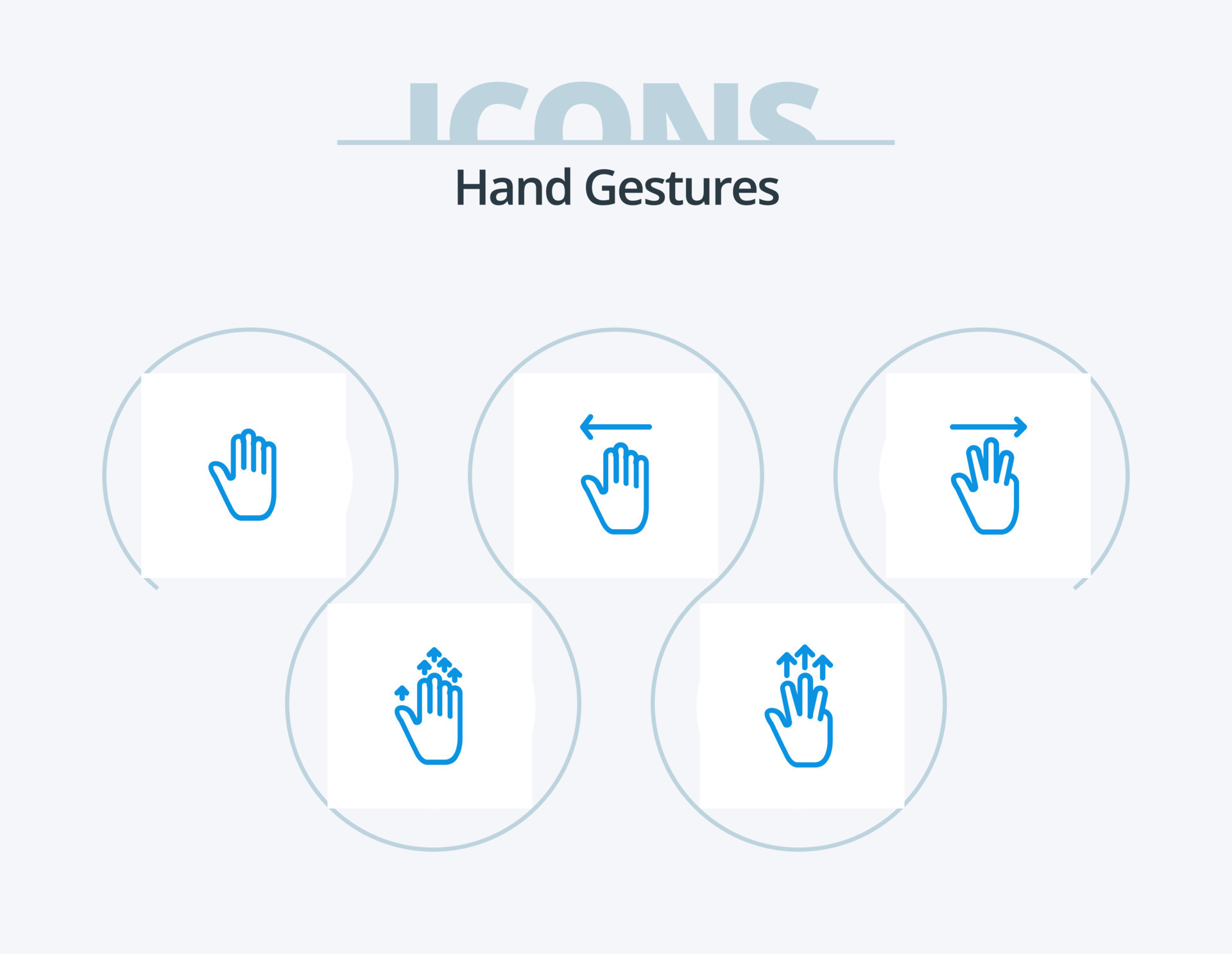 Hand Gestures Blue Icon Pack 5 Icon Design. hand. gestures. body ... Hand Gestures Blue Icon Pack 5 Icon Design. hand. gestures. body ...