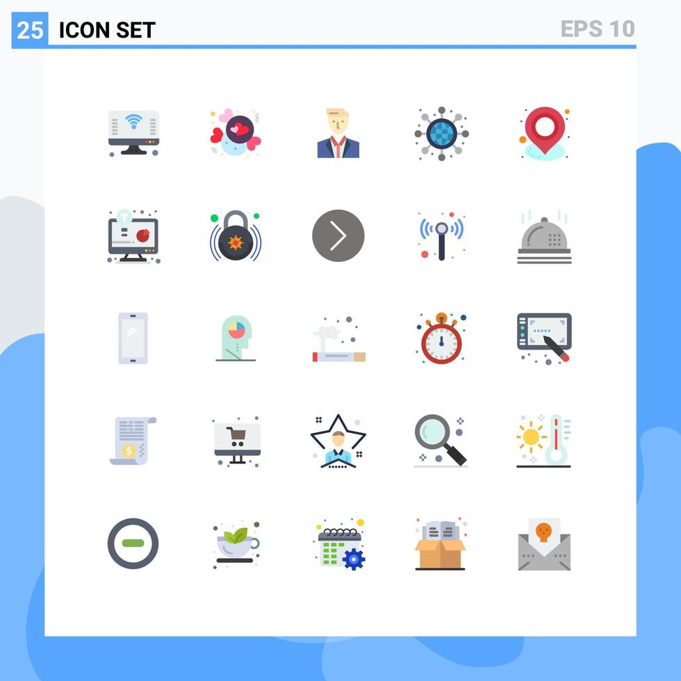 Stock Vector Icon Pack of 25 Line Signs and Symbols for holder ...