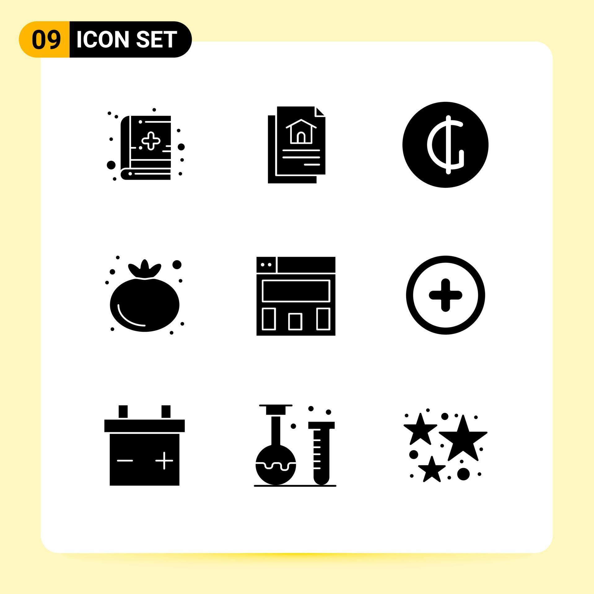 9 Creative Icons Modern Signs and Symbols of user interface paraguay ...