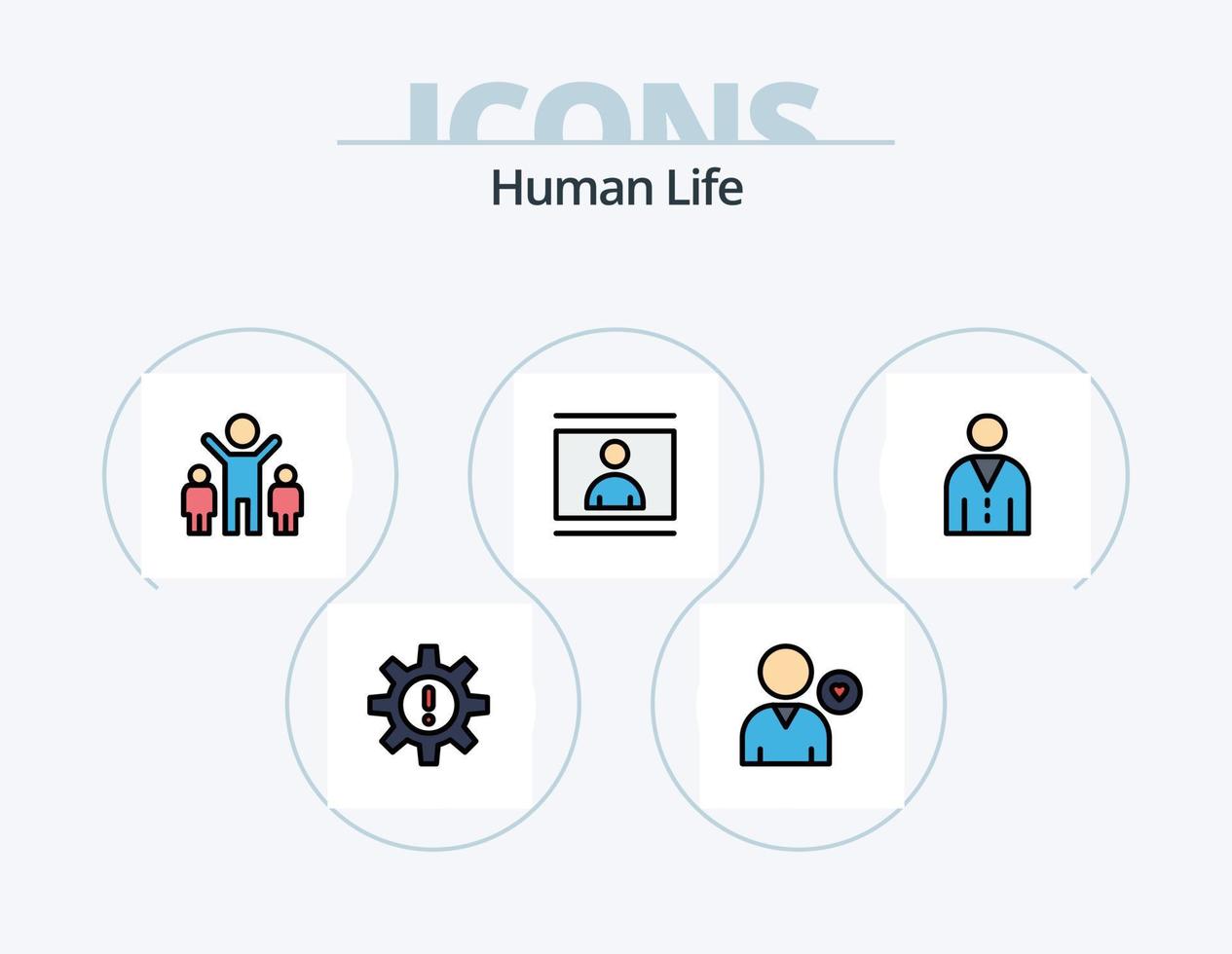 Human Line Filled Icon Pack 5 Icon Design. human. person. photo. human ... Human Line Filled Icon Pack 5 Icon Design. human. person. photo. human ...