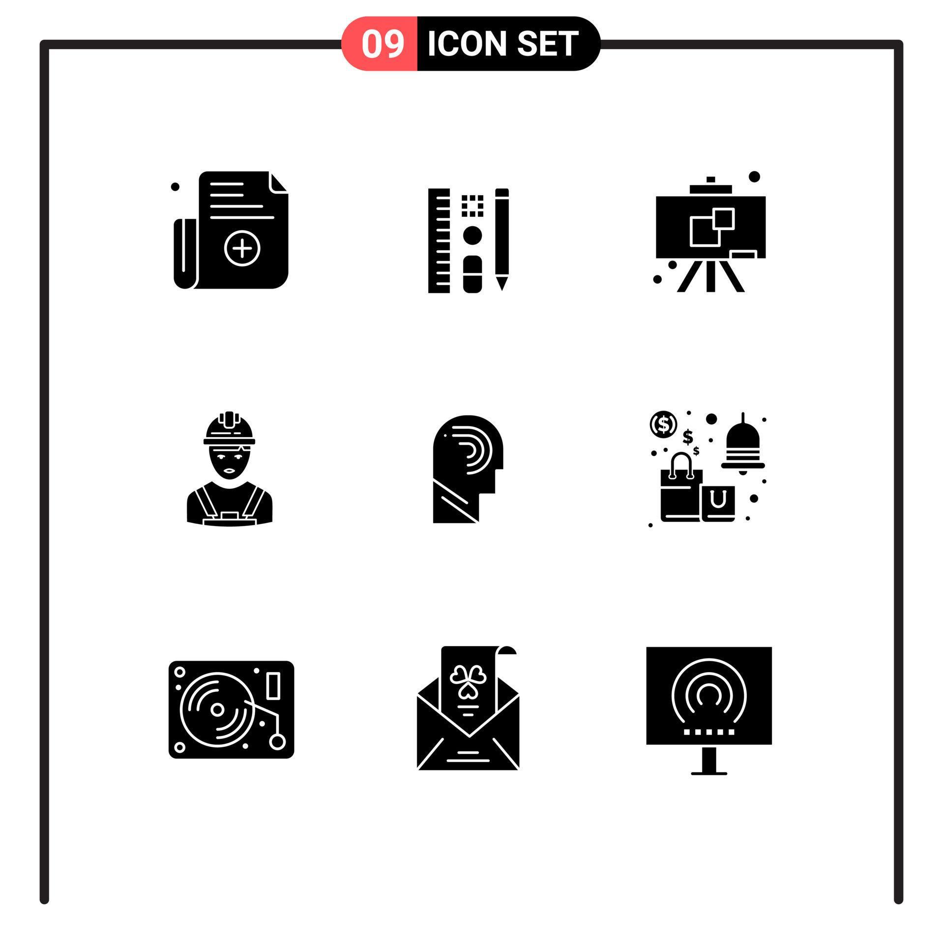 9 Universal Solid Glyph Signs Symbols of manipulate access education ... 9 Universal Solid Glyph Signs Symbols of manipulate access education ...