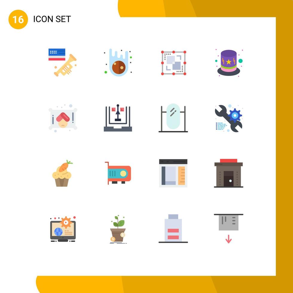 16 Universal Flat Colors Set For Web And Mobile Applications Coding Towel Drawing Woman Costume