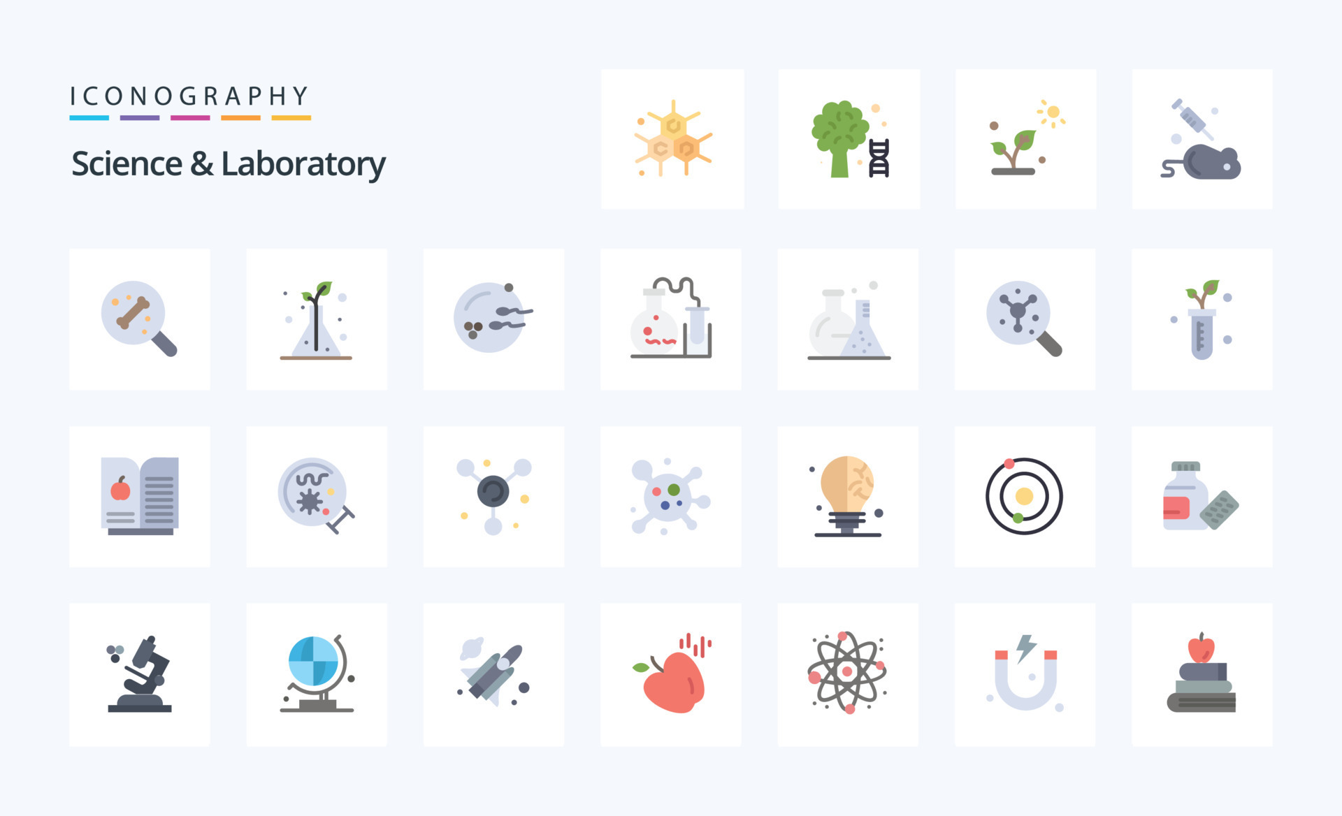 25 Science Flat color icon pack 18557097 Vector Art at Vecteezy 25 Science Flat color icon pack 18557097 Vector Art at Vecteezy
