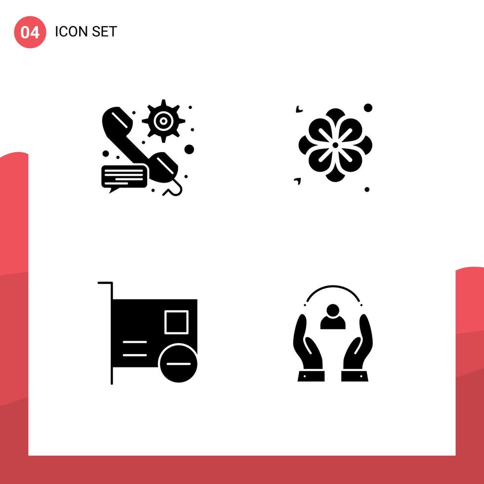Set Of Modern Ui Icons Symbols Signs For Call Computers Setting Nature Hardware Editable Vector