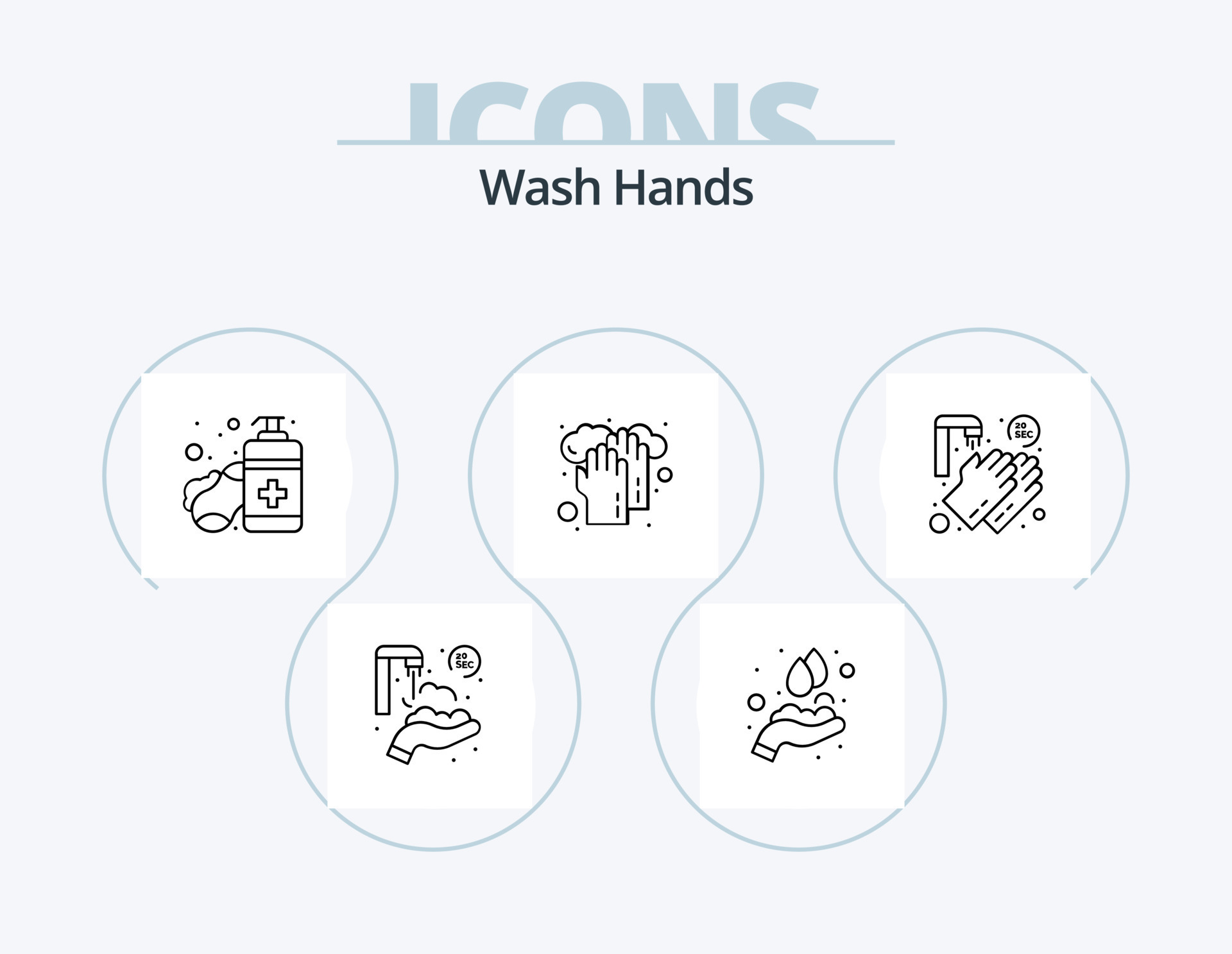 Wash Hands Line Icon Pack 5 Icon Design. hands spray. alcohol. hands ... Wash Hands Line Icon Pack 5 Icon Design. hands spray. alcohol. hands ...