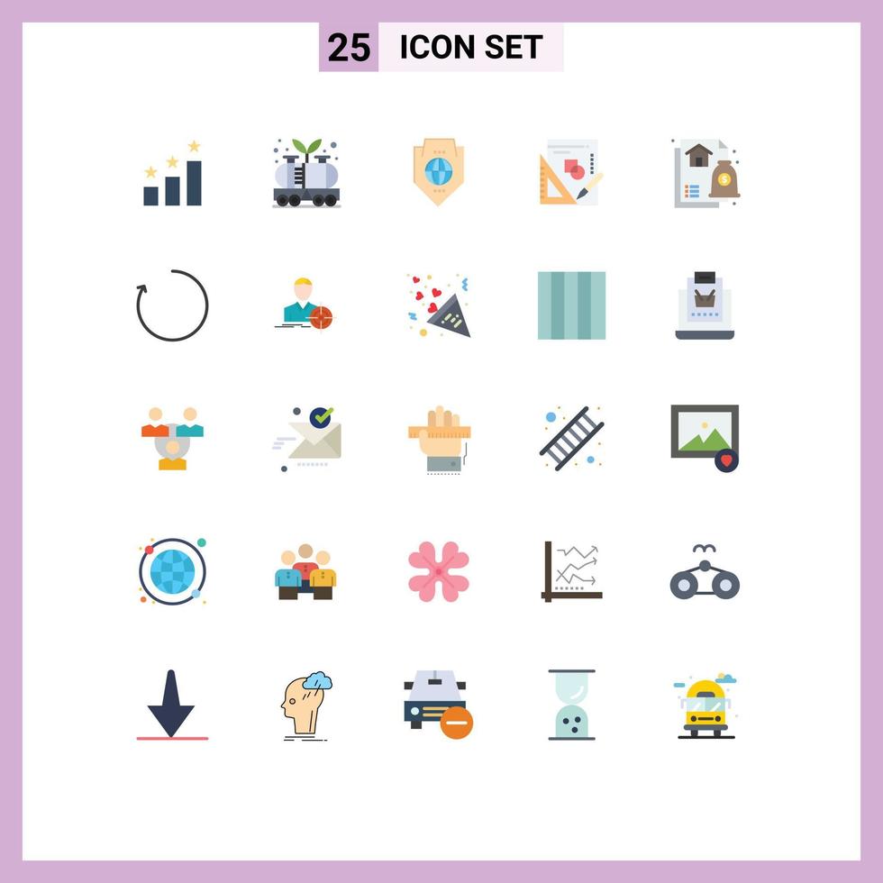 User Interface Pack Of 25 Basic Flat Colors Of Advice Mathematics Access Maths Shield Editable