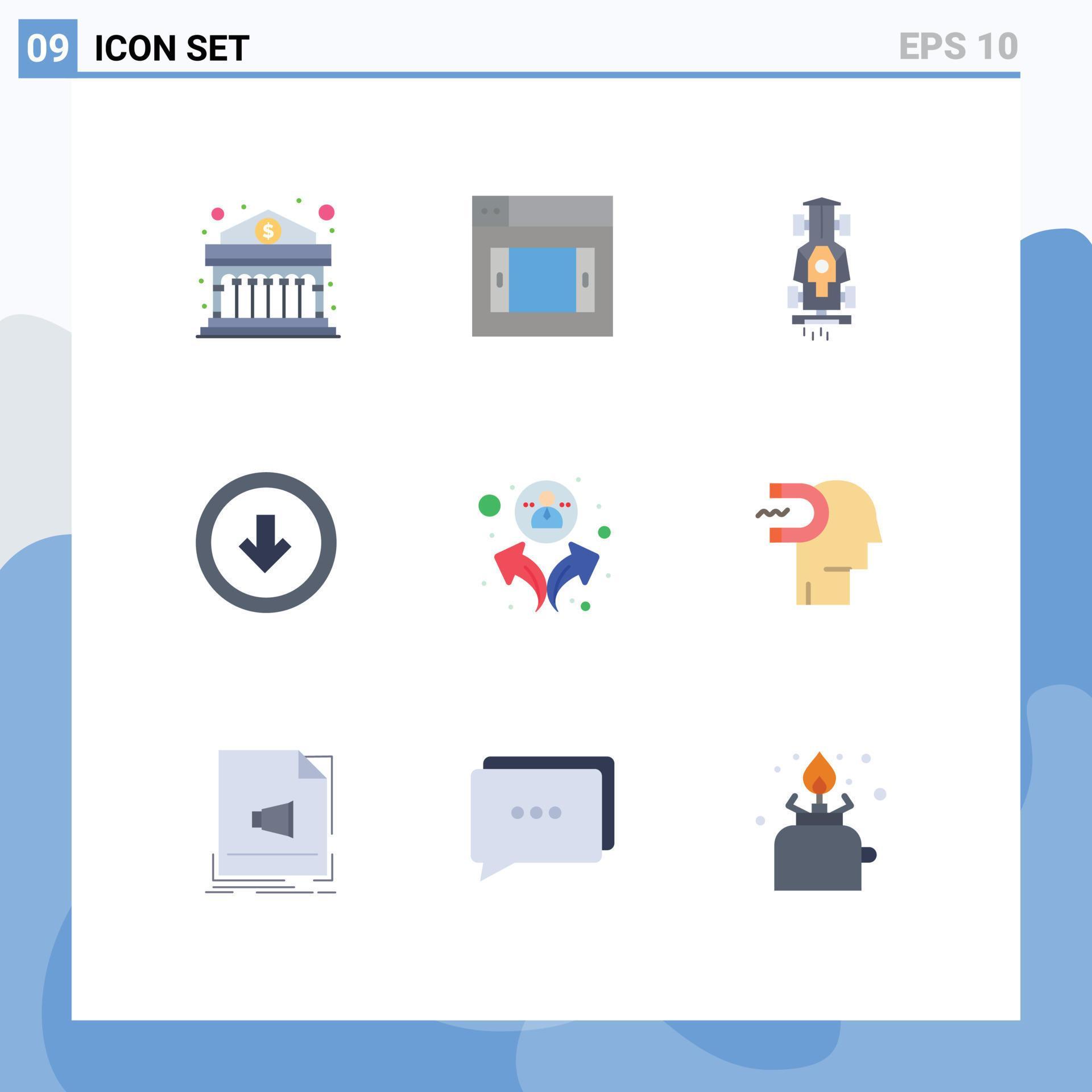 Set of 9 Modern UI Icons Symbols Signs for group user interface formula ... Set of 9 Modern UI Icons Symbols Signs for group user interface formula ...