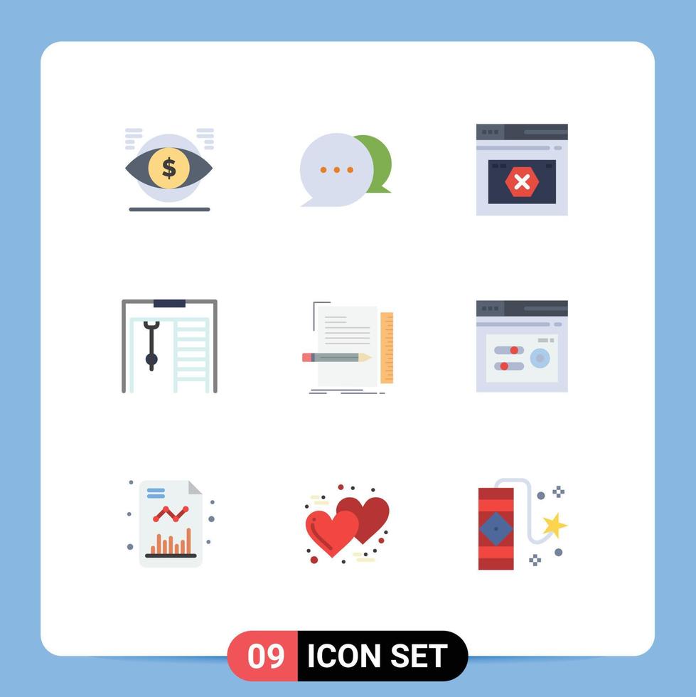 9 Universal Flat Colors Set For Web And Mobile Applications Coding Rings Internet Gymnast Error