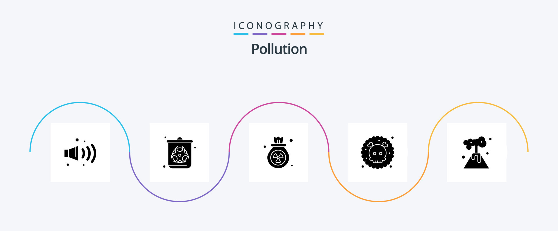 Pollution Glyph 5 Icon Pack Including pollution. energy. pollution ... Pollution Glyph 5 Icon Pack Including pollution. energy. pollution ...