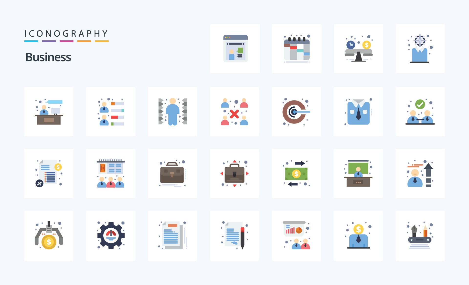 25 Business Flat color icon pack 18693555 Vector Art at Vecteezy 25 Business Flat color icon pack 18693555 Vector Art at Vecteezy