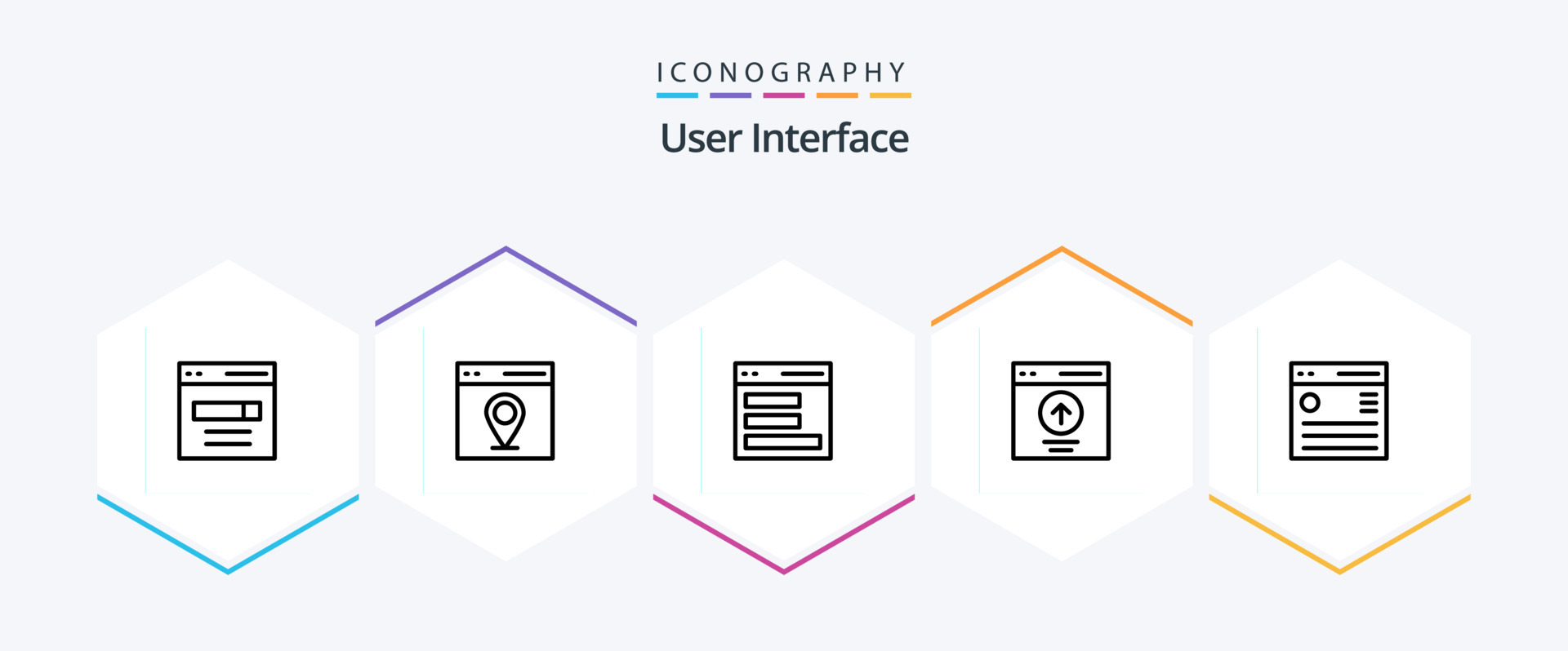 User Interface 25 Line icon pack including message. communication. user ...