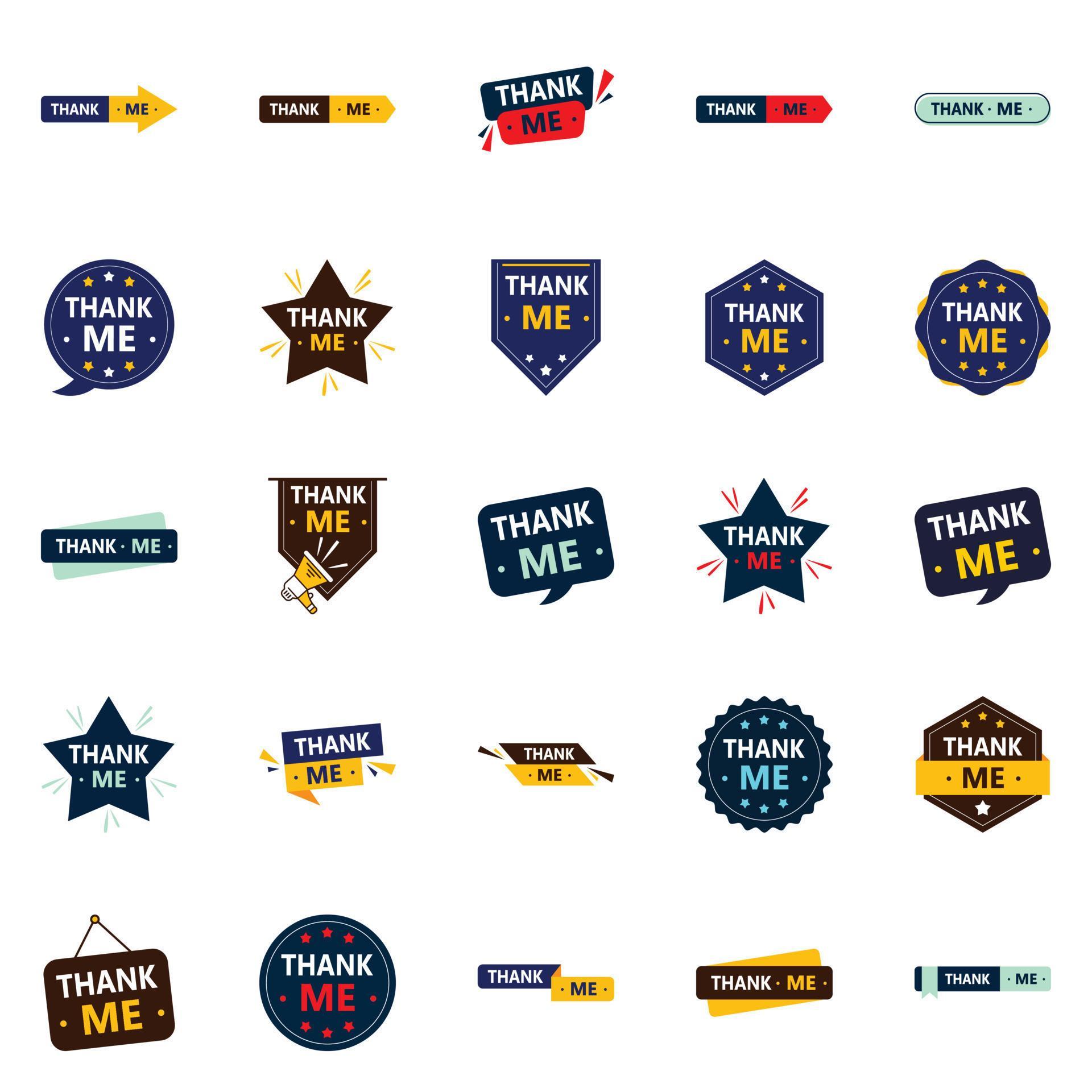 Say Thank You in a Big Way with Our Pack of 25 Thank Me Banners ... Say Thank You in a Big Way with Our Pack of 25 Thank Me Banners ...