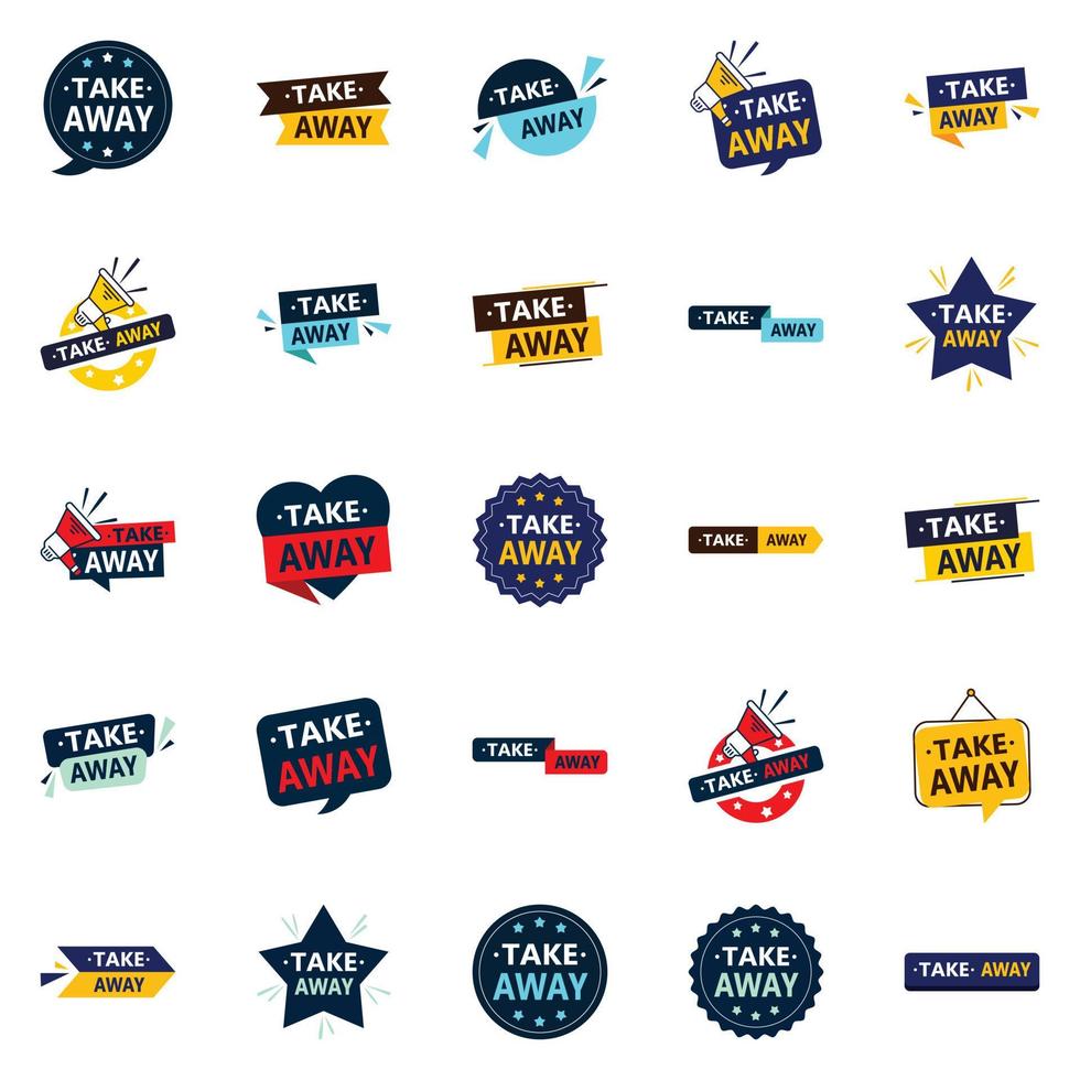 Take Away 25 High Impact Vector Pack for Your Next Food Promotion ... Take Away 25 High Impact Vector Pack for Your Next Food Promotion ...