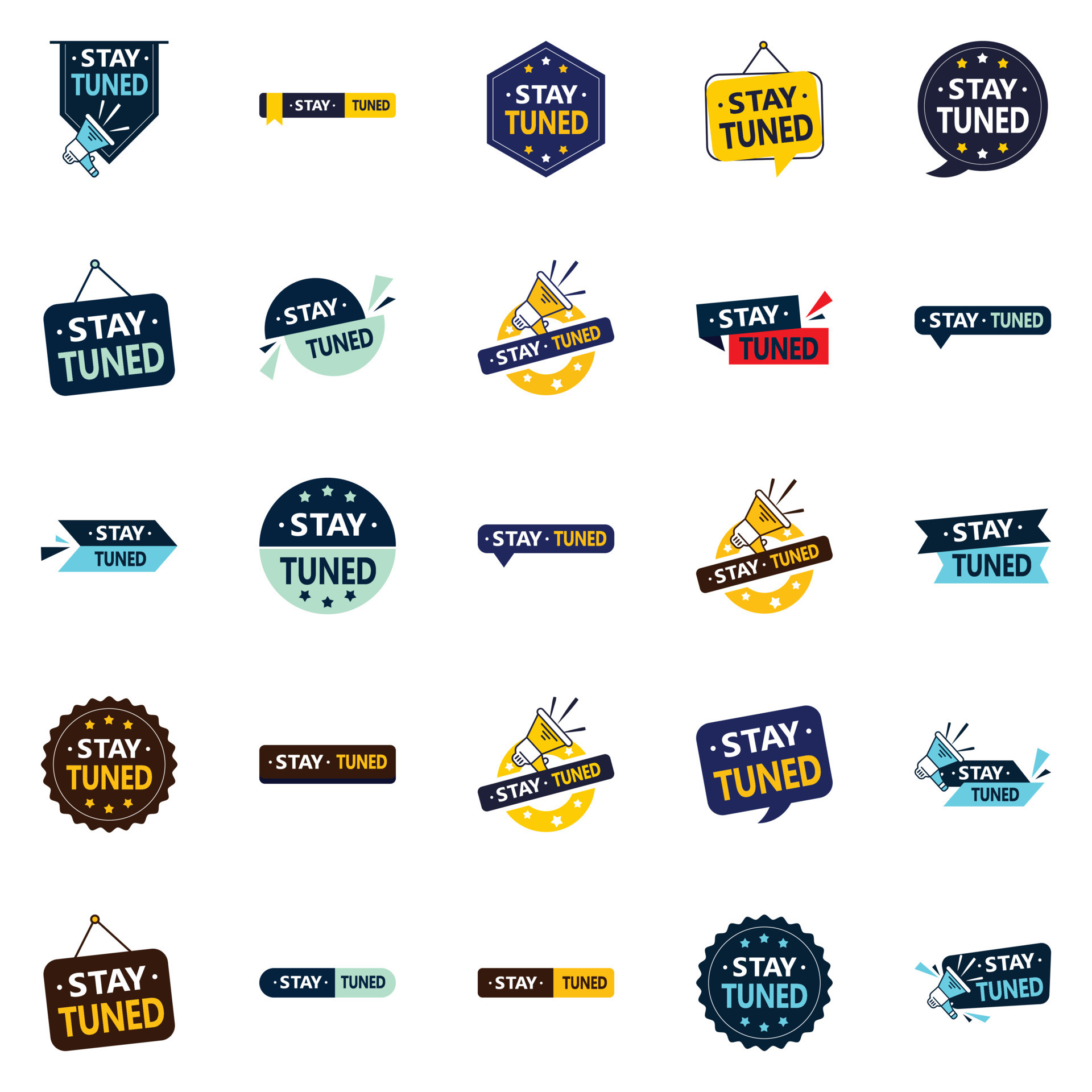 25 Eye Catching Vector Designs For A New Look In Your Branding 18708697 Vector Art At Vecteezy