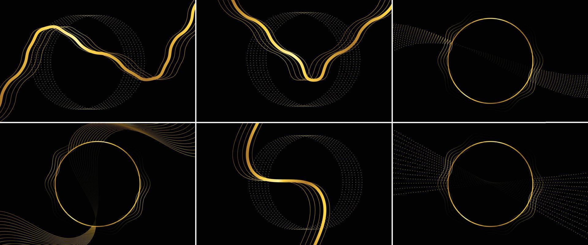 Retro-inspired abstract design with geometric shapes and a neon color ...