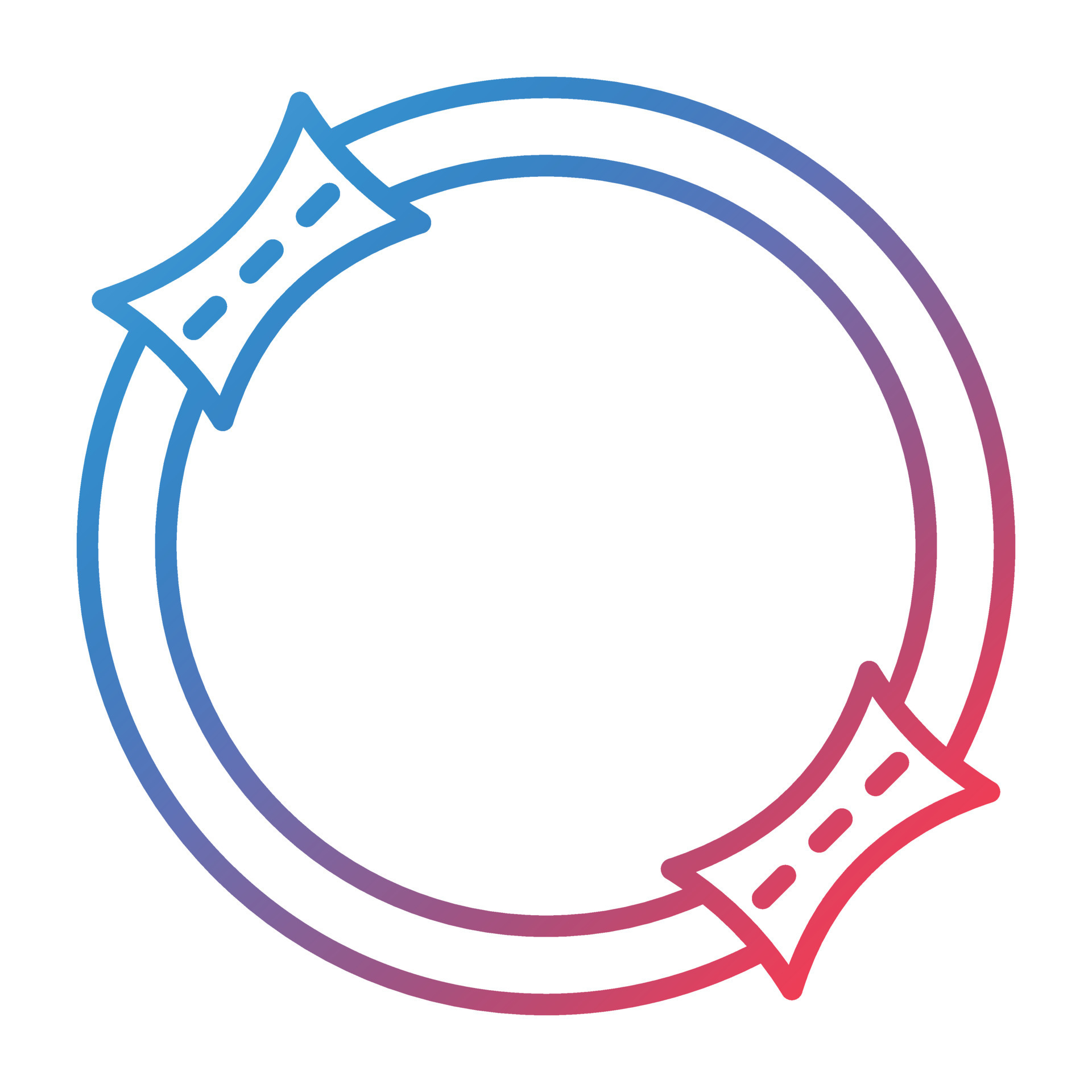 Ring Line Gradient Icon 18716985 Vector Art at Vecteezy