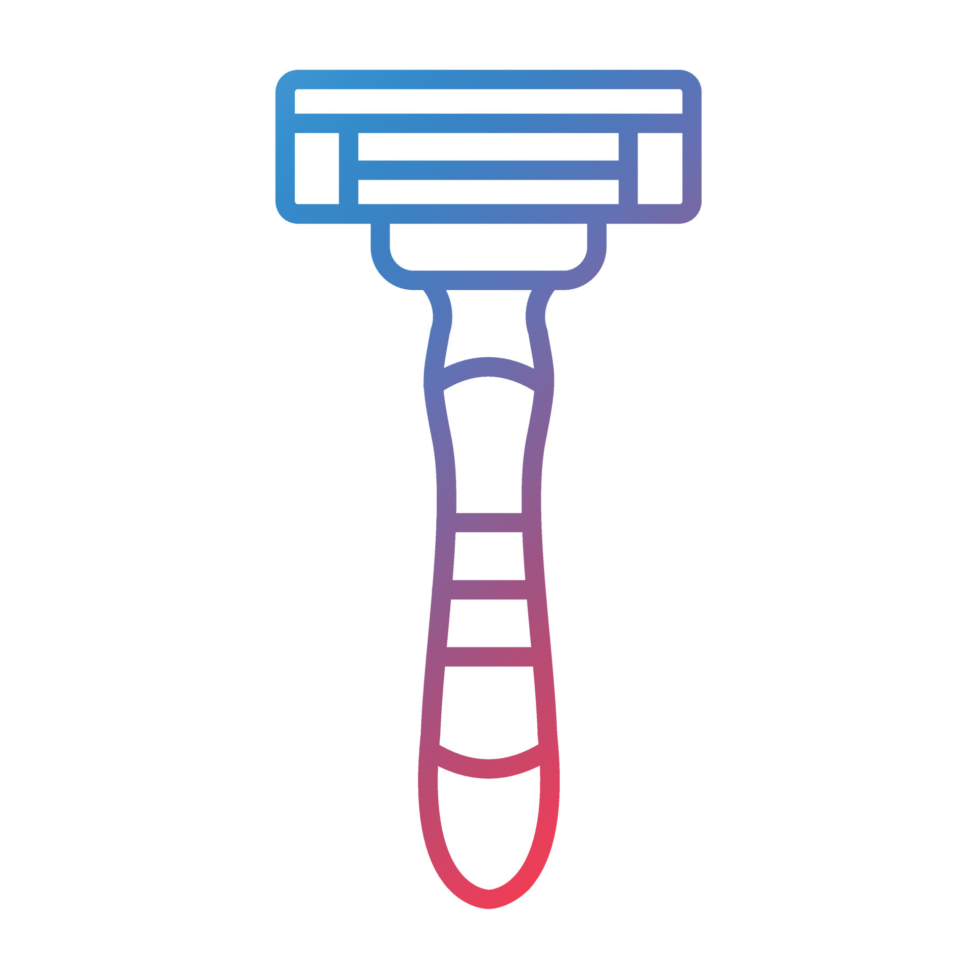 Razor Line Gradient Icon 18717336 Vector Art at Vecteezy Razor Line Gradient Icon 18717336 Vector Art at Vecteezy