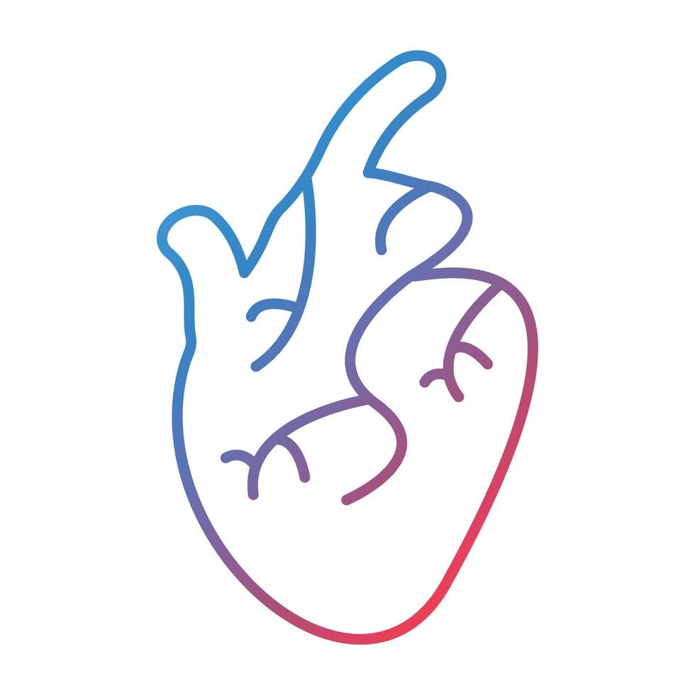 Heart Line Gradient Icon 18718441 Vector Art at Vecteezy Heart Line Gradient Icon 18718441 Vector Art at Vecteezy