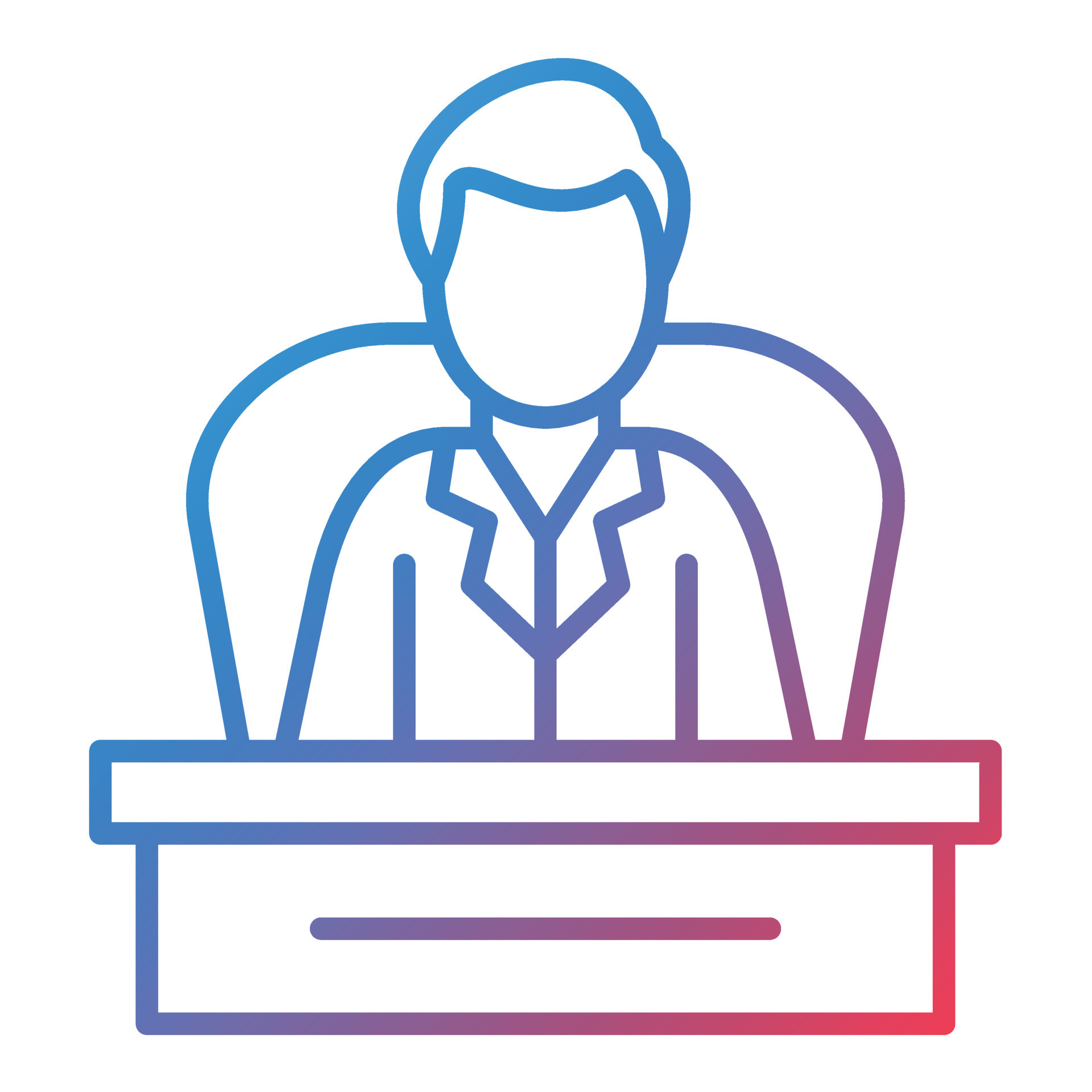 CEO Line Gradient Icon 18718474 Vector Art at Vecteezy CEO Line Gradient Icon 18718474 Vector Art at Vecteezy
