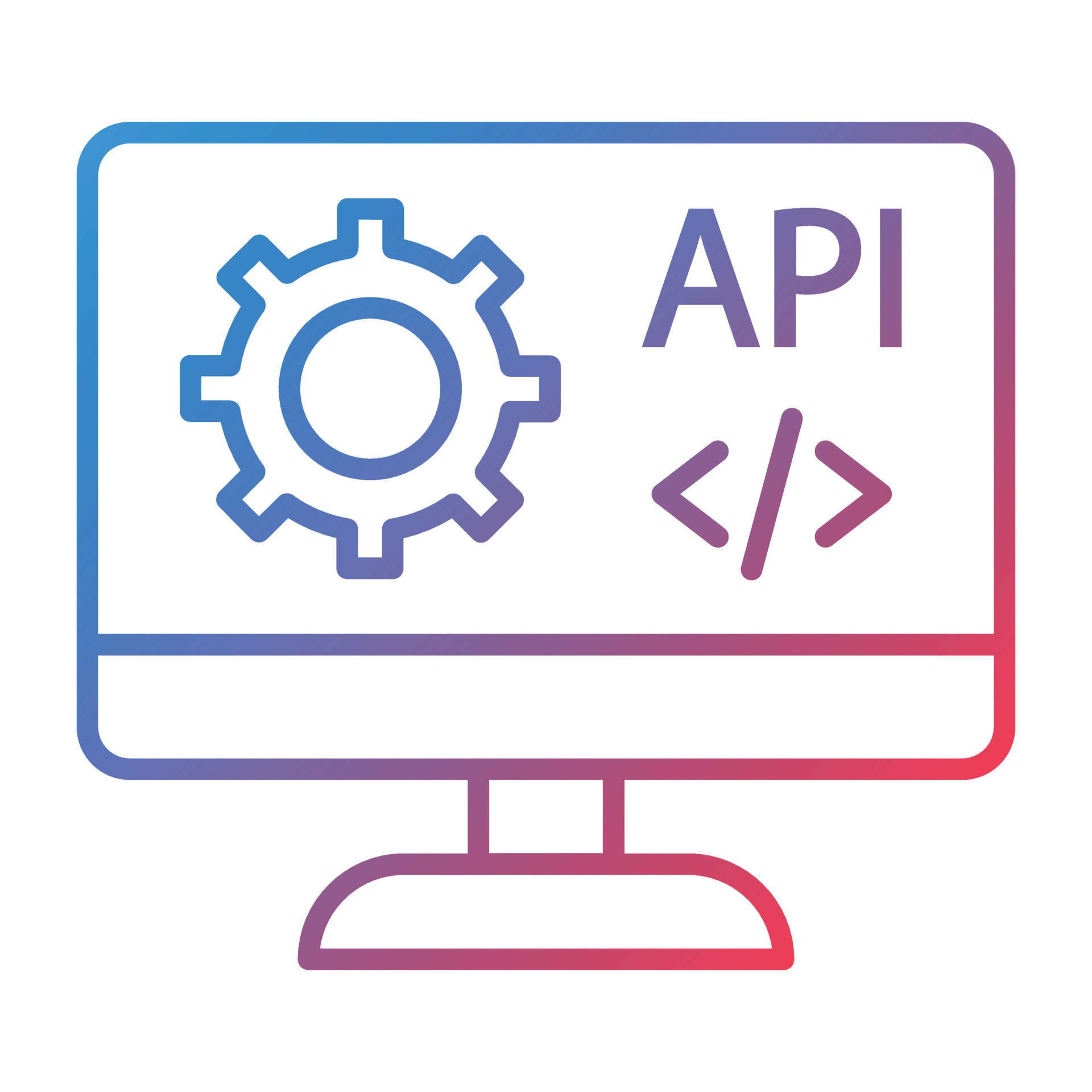 Web API Line Gradient Icon 18719030 Vector Art at Vecteezy Web API Line Gradient Icon 18719030 Vector Art at Vecteezy