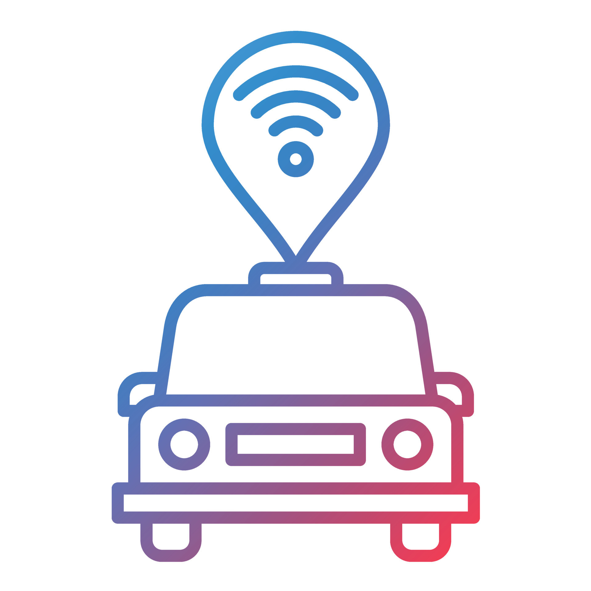 Connected Vehicle Line Gradient Icon 18721728 Vector Art at Vecteezy Connected Vehicle Line Gradient Icon 18721728 Vector Art at Vecteezy