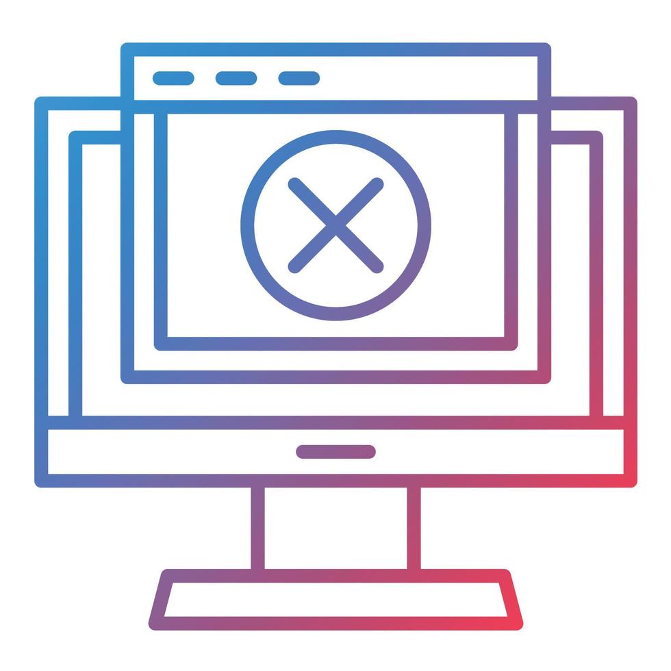 Error Line Gradient Icon 18721801 Vector Art at Vecteezy Error Line Gradient Icon 18721801 Vector Art at Vecteezy
