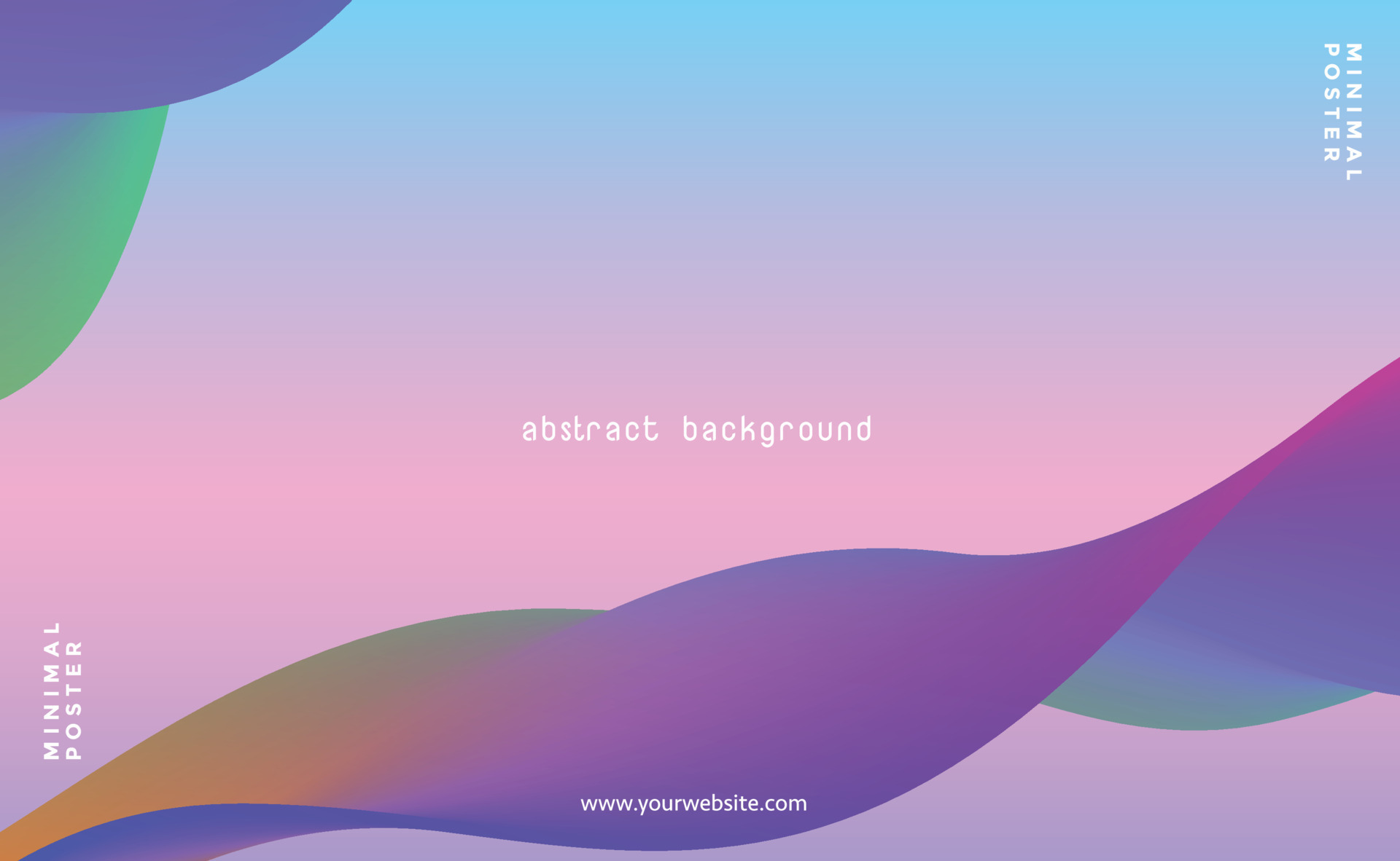 Moving Colorful Abstract Background Dynamic Effect Vector Illustration Minimal Design