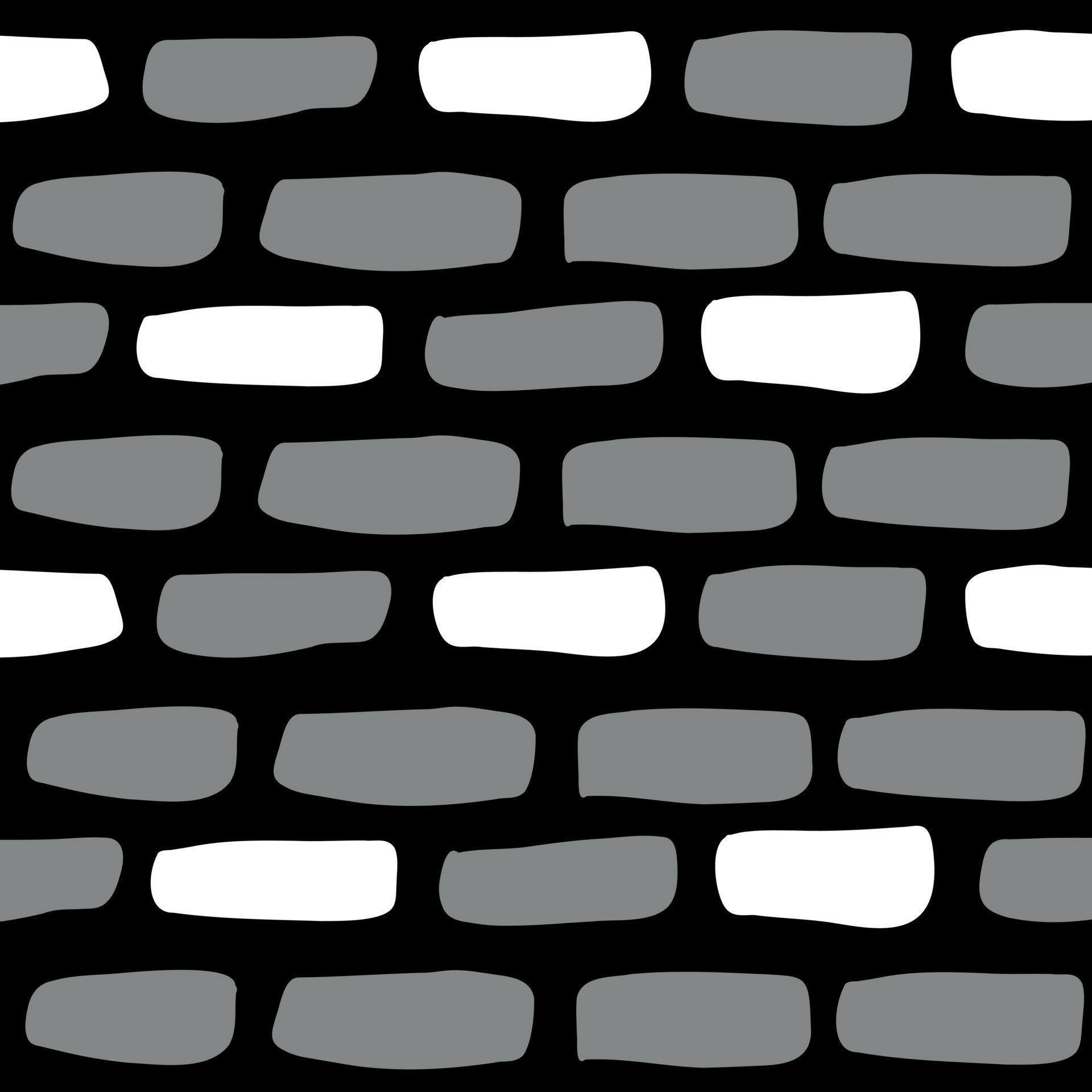 Colorful brick seamless pattern vector. Vector illustration in flat ...