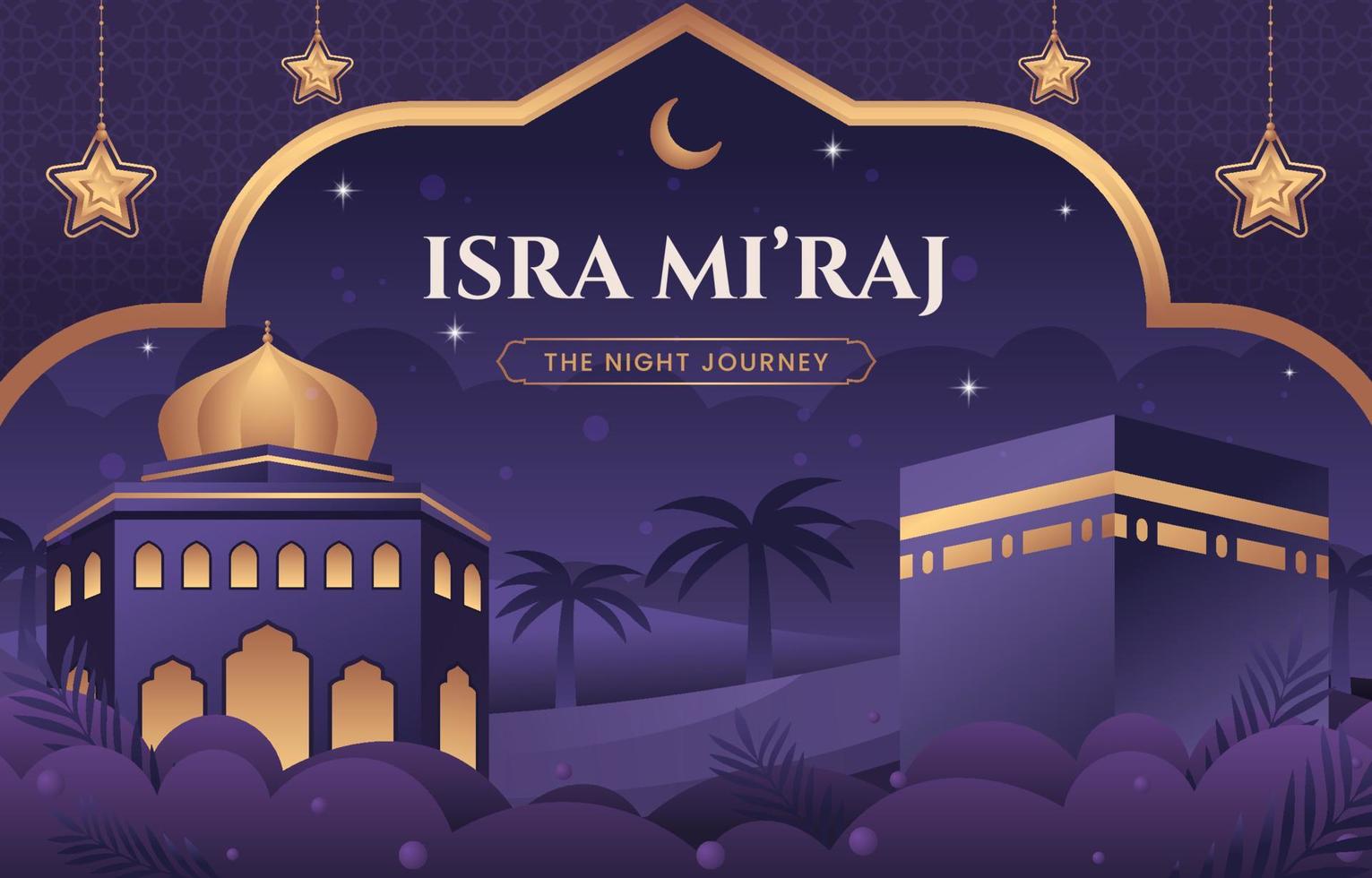 Isra Miraj Background Concept 18729275 Vector Art at Vecteezy Isra Miraj Background Concept 18729275 Vector Art at Vecteezy
