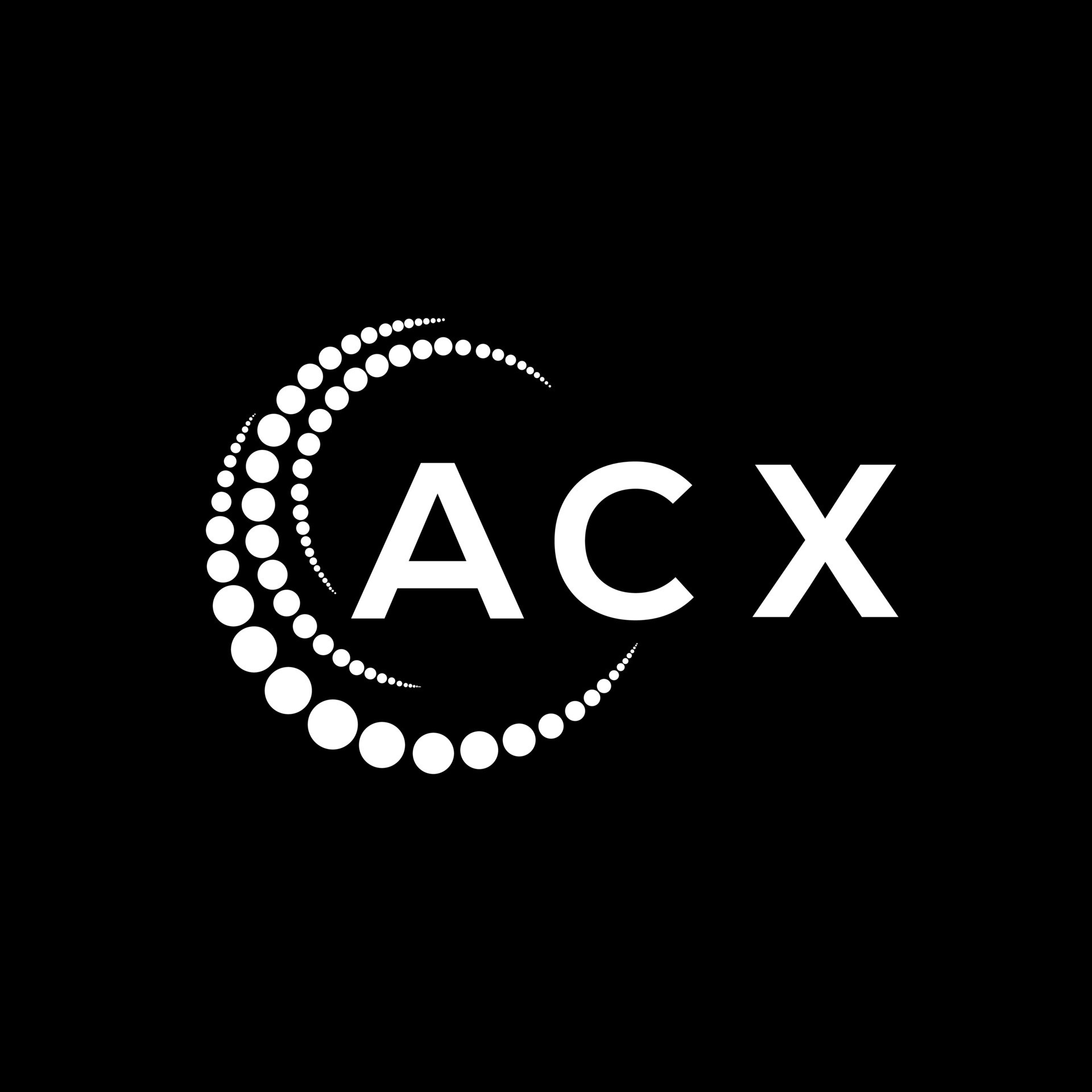 diseño creativo del logotipo de la letra acx. diseño único acx. 18729664 Vector en Vecteezy