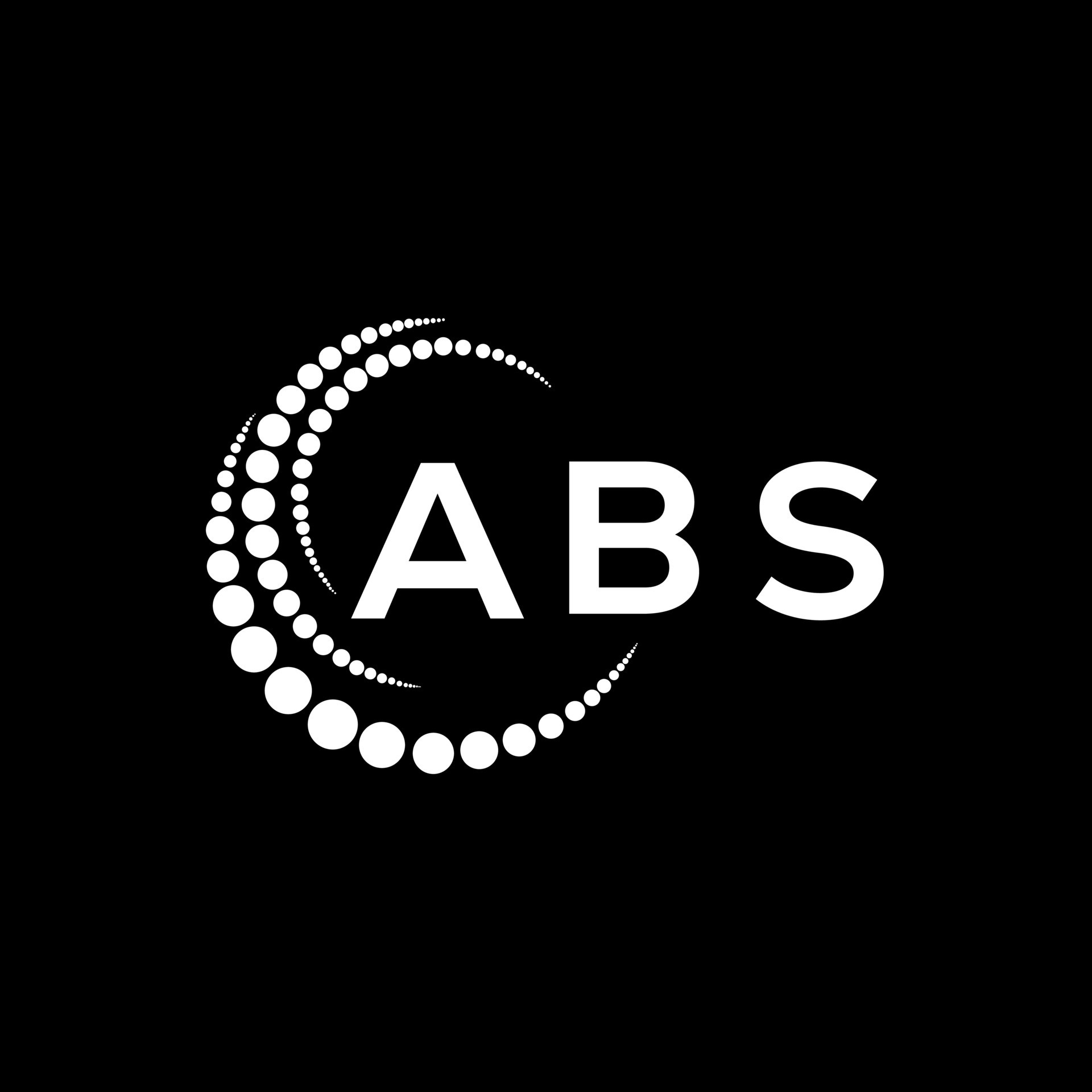 ABS letter logo creative design. ABS unique design. 18729671 Vector Art at Vecteezy