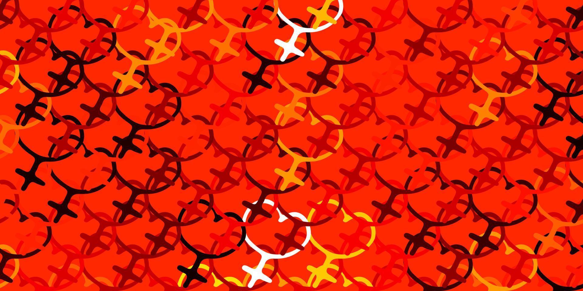 plantilla de vector rojo, amarillo claro con signos de empresaria ... plantilla de vector rojo, amarillo claro con signos de empresaria ...