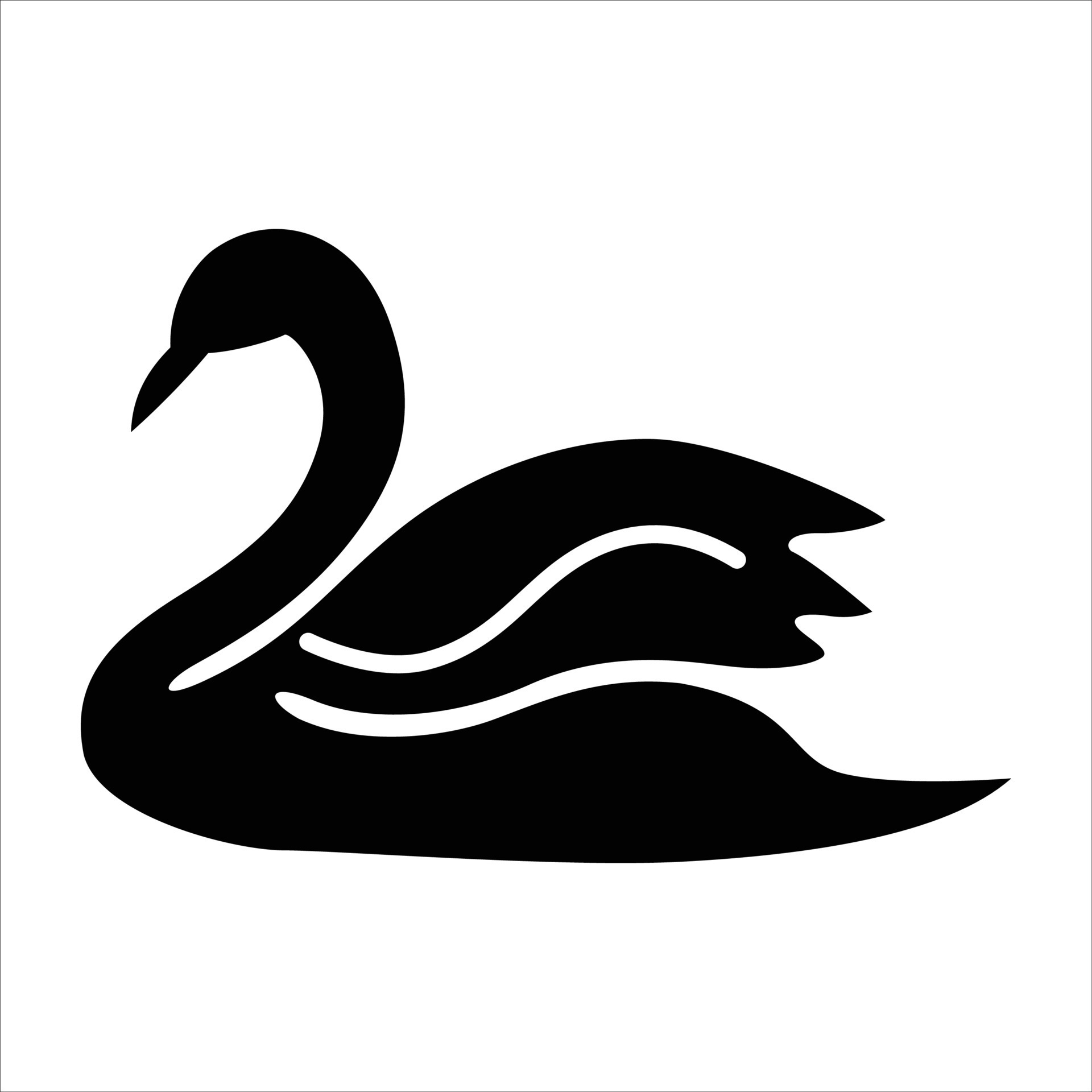 Vector De Plantilla De Logotipo De Cisne 18733442 Vector En Vecteezy