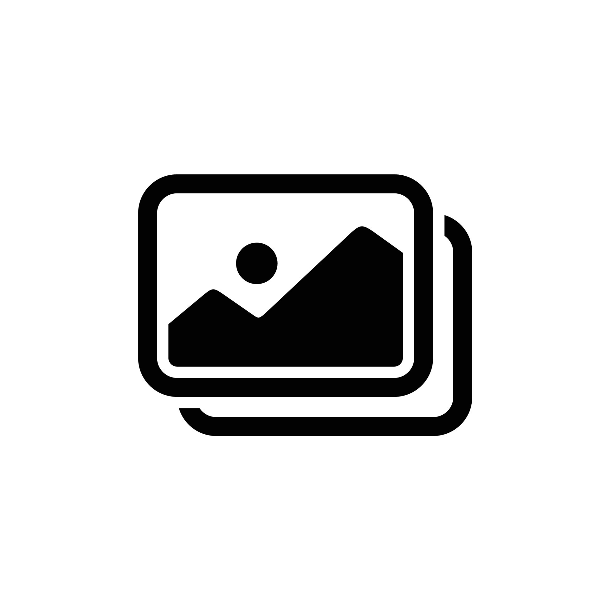 Gallery simple flat icon vector illustration 18733763 Vector Art at Vecteezy