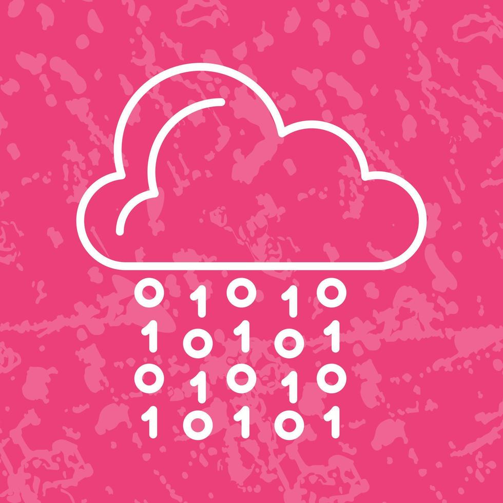 Cloud Coding Vector Icon 18739246 Vector Art at Vecteezy