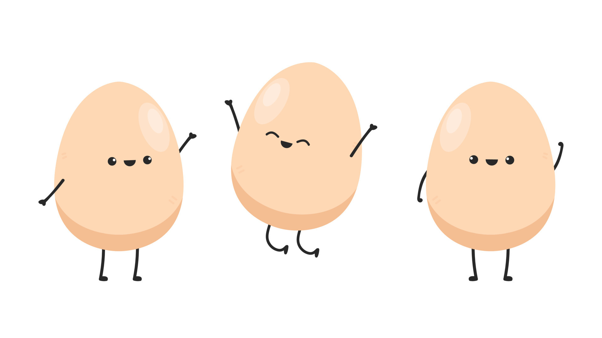 Egg character design. egg vector on white background. 18741288 Vector ... Egg character design. egg vector on white background. 18741288 Vector ...