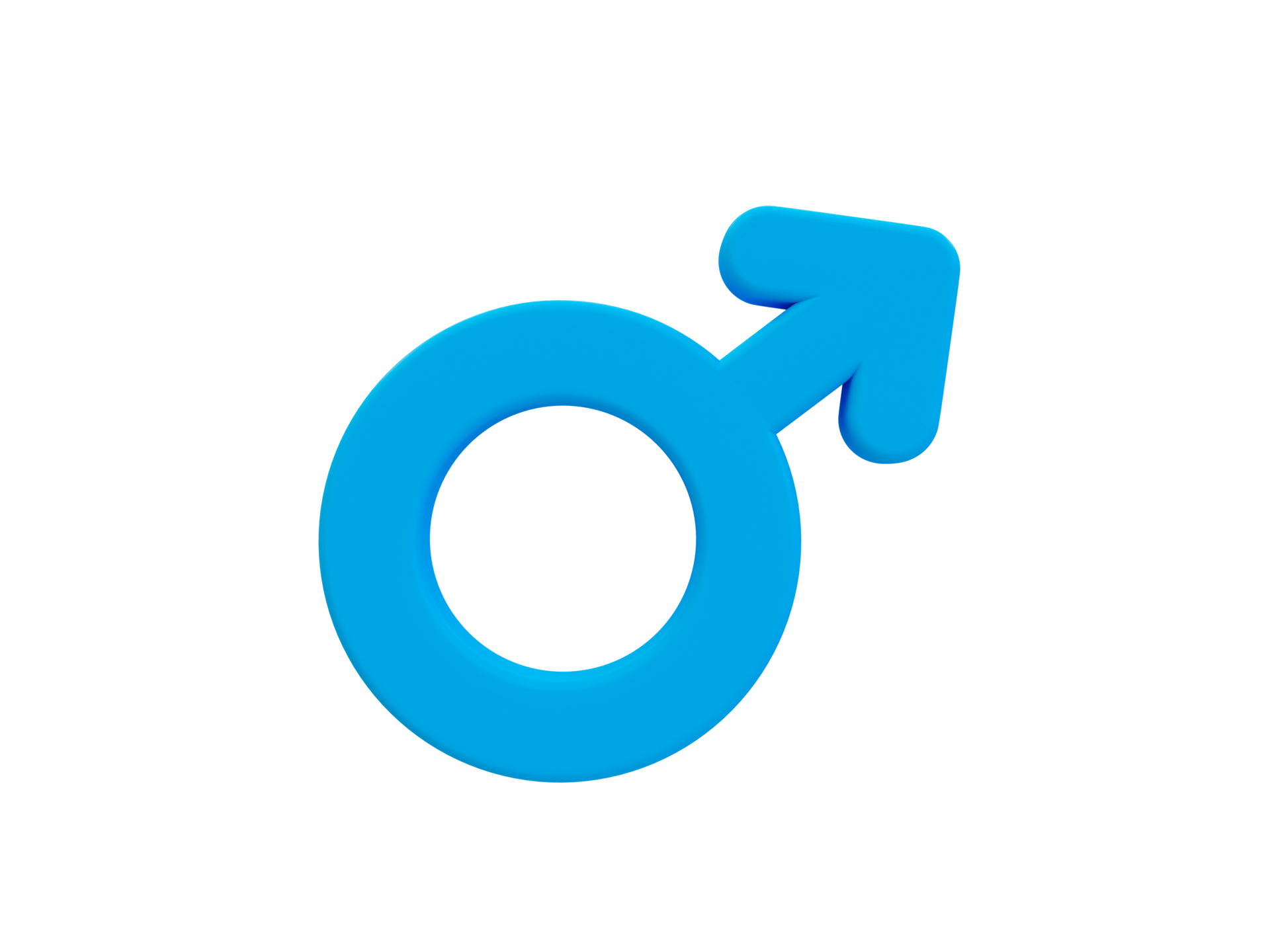 3d Minimal Male Gender Symbols 3d Illustration 18742187 Png