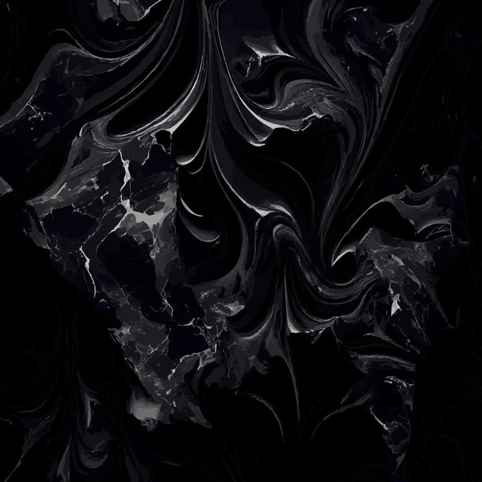 Black Marble Texture Design Colorful Dark Marble Surface Curved