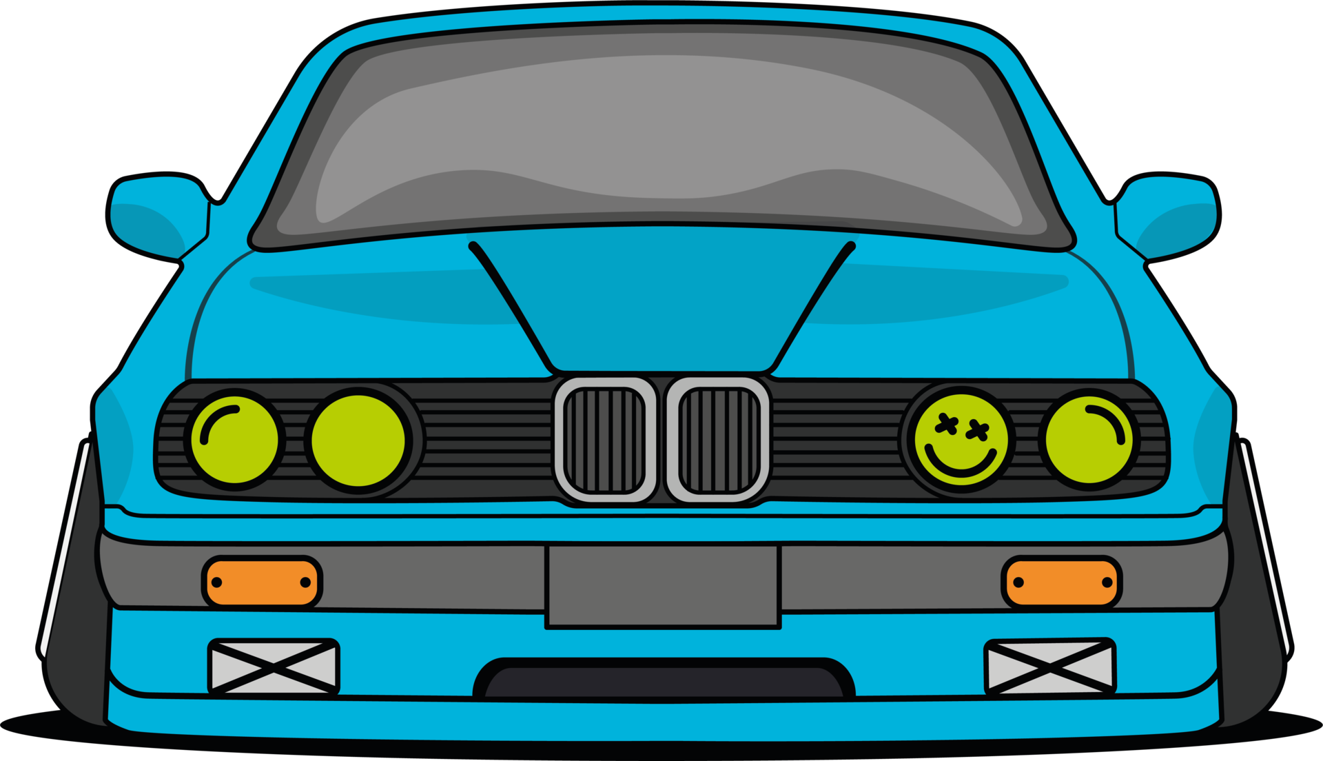 Classic Tuned Drift Sport Car 18746504 Png