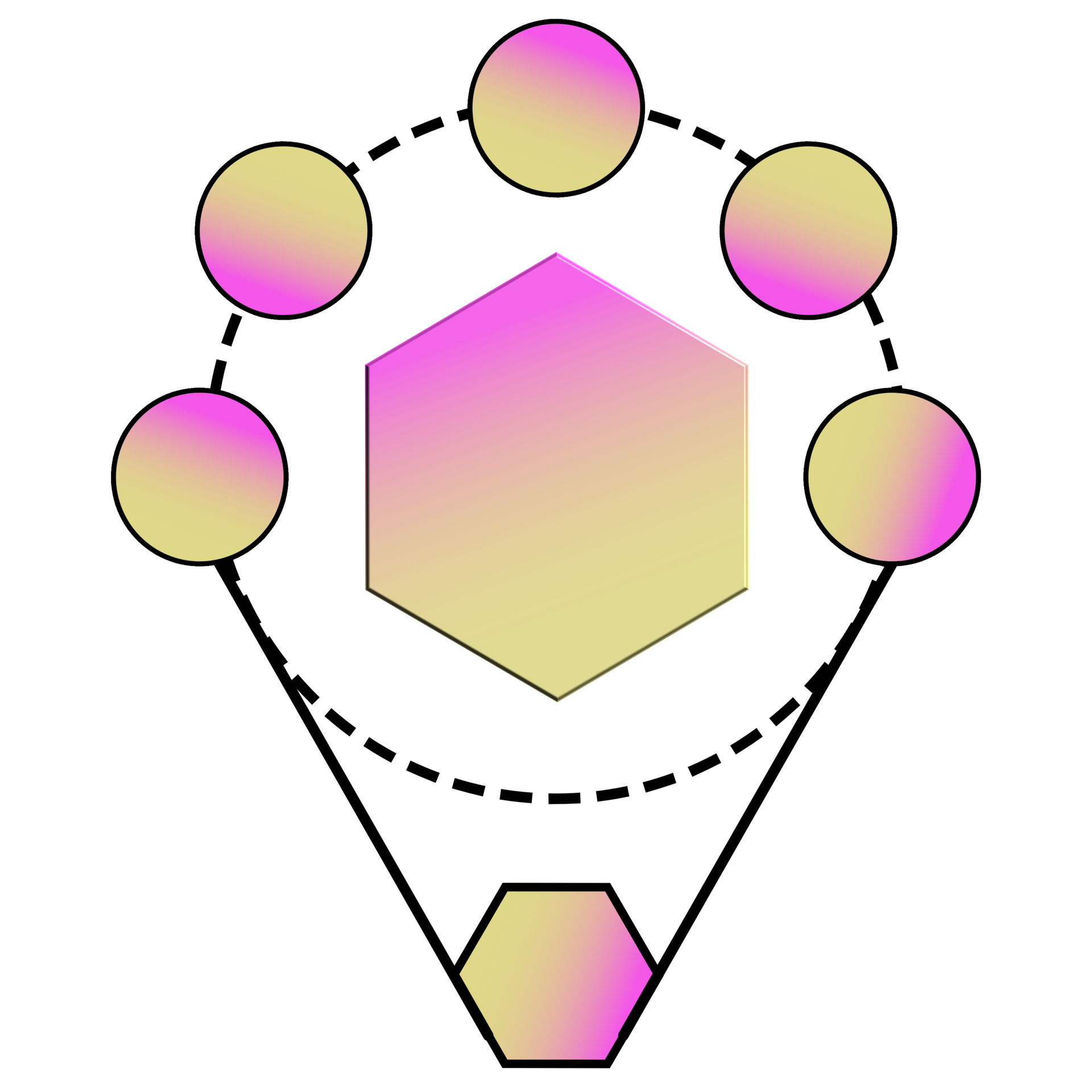 The gradient expand diagram 18749152 PNG