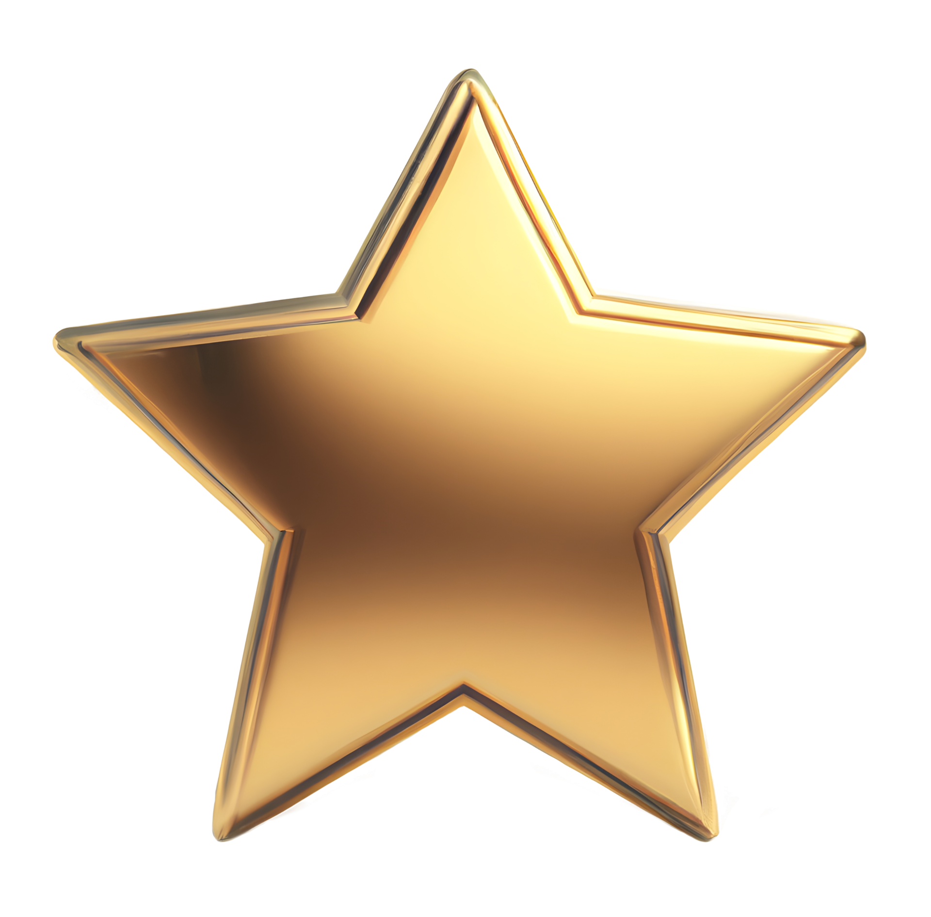 3d golden star. Generative AI. 18749806 PNG 3d golden star. Generative AI. 18749806 PNG