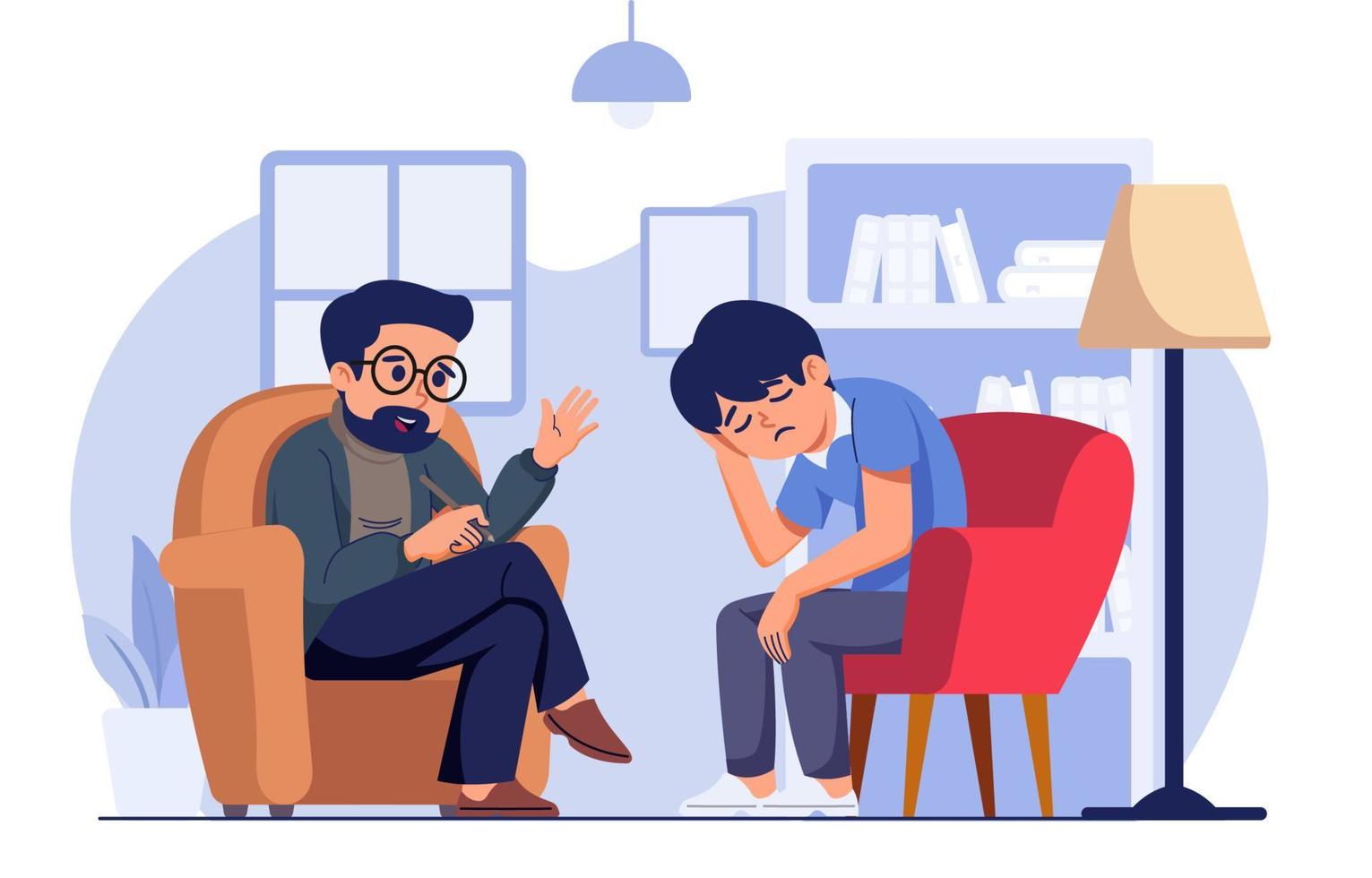 Counseling Mental Health Concept 18750791 Vector Art at Vecteezy Counseling Mental Health Concept 18750791 Vector Art at Vecteezy
