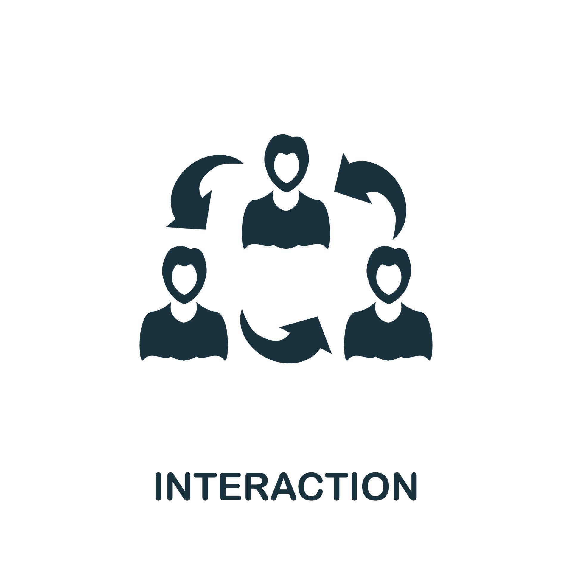 Interaction Icon Simple Element From Management Collection Creative