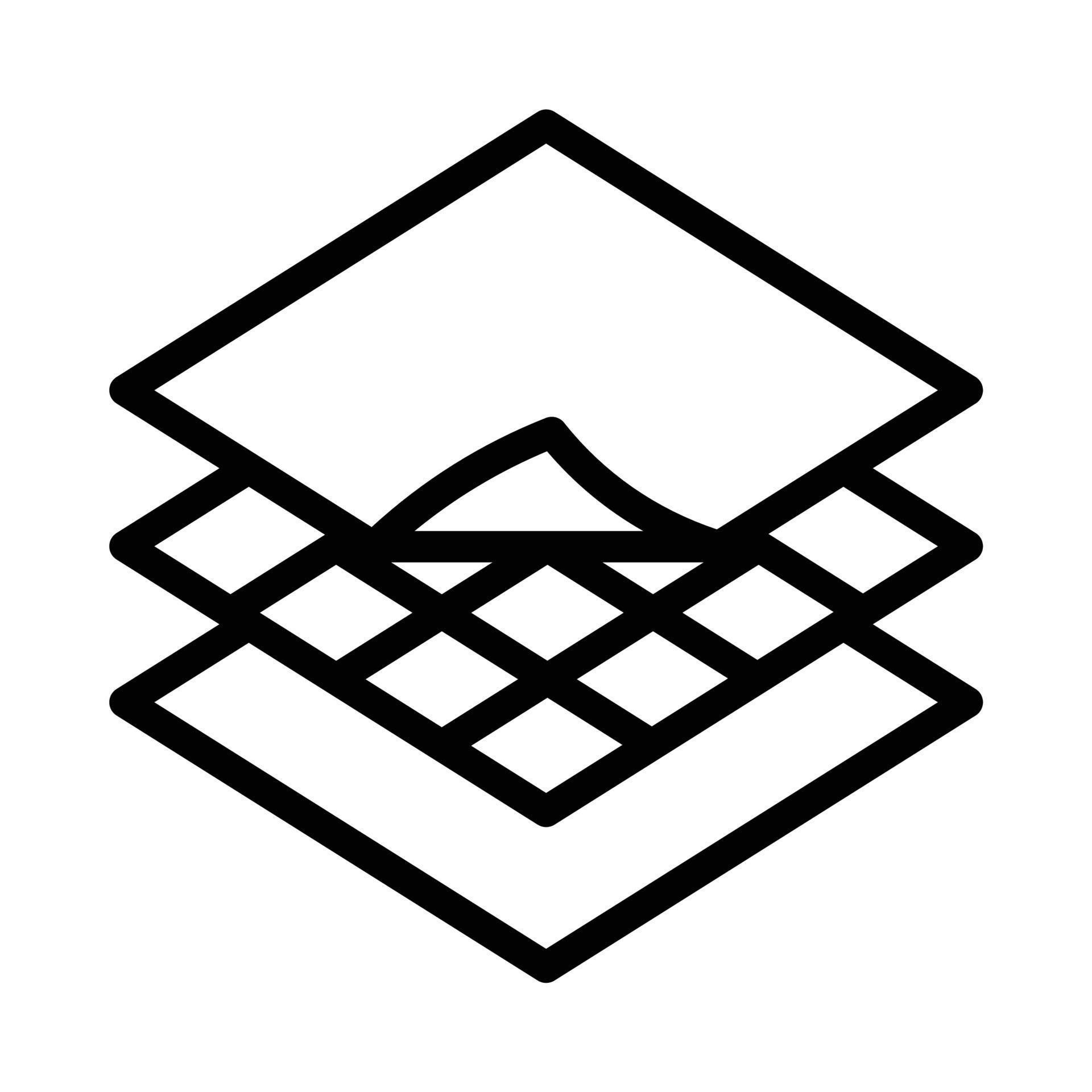 Layers icon to show a stack of different parts of an object or material 18752526 Vector Art at ...