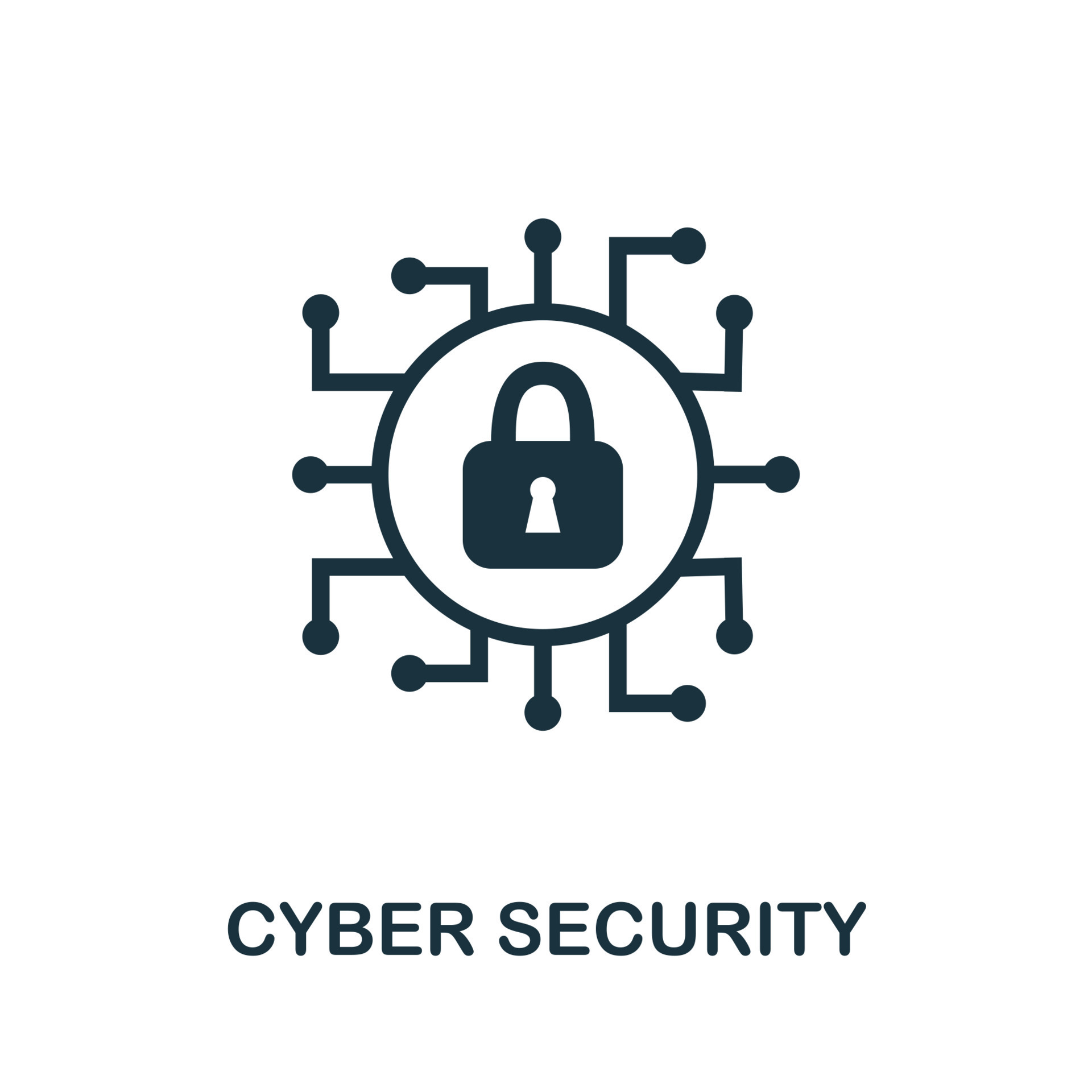Cyber Security Icon Simple Element From Internet Security Collection Creative Cyber Security