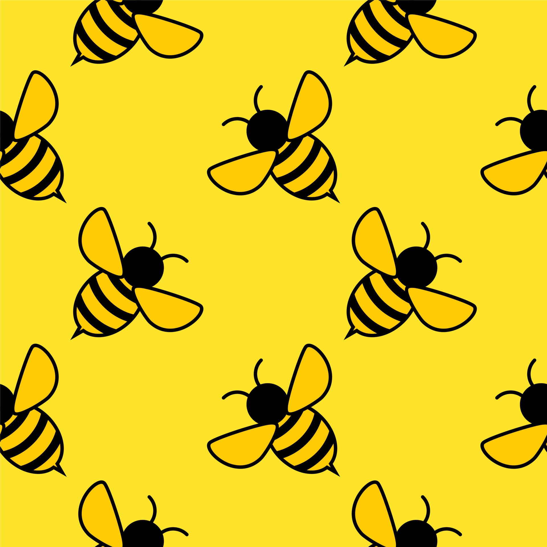 honey bee seamless pattern 18752792 Vector Art at Vecteezy honey bee seamless pattern 18752792 Vector Art at Vecteezy