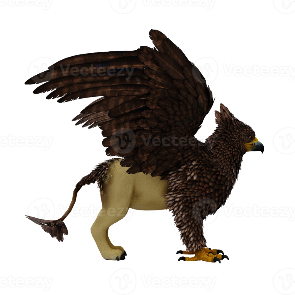 Griffin or griffon a legendary creature with the body of a lion, the ... Griffin or griffon a legendary creature with the body of a lion, the ...
