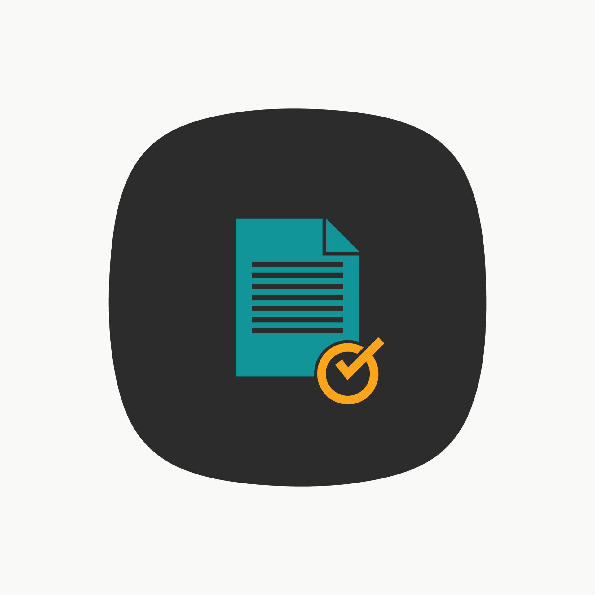 Task complete icon graphic design vector illustration 18753063 Vector ...