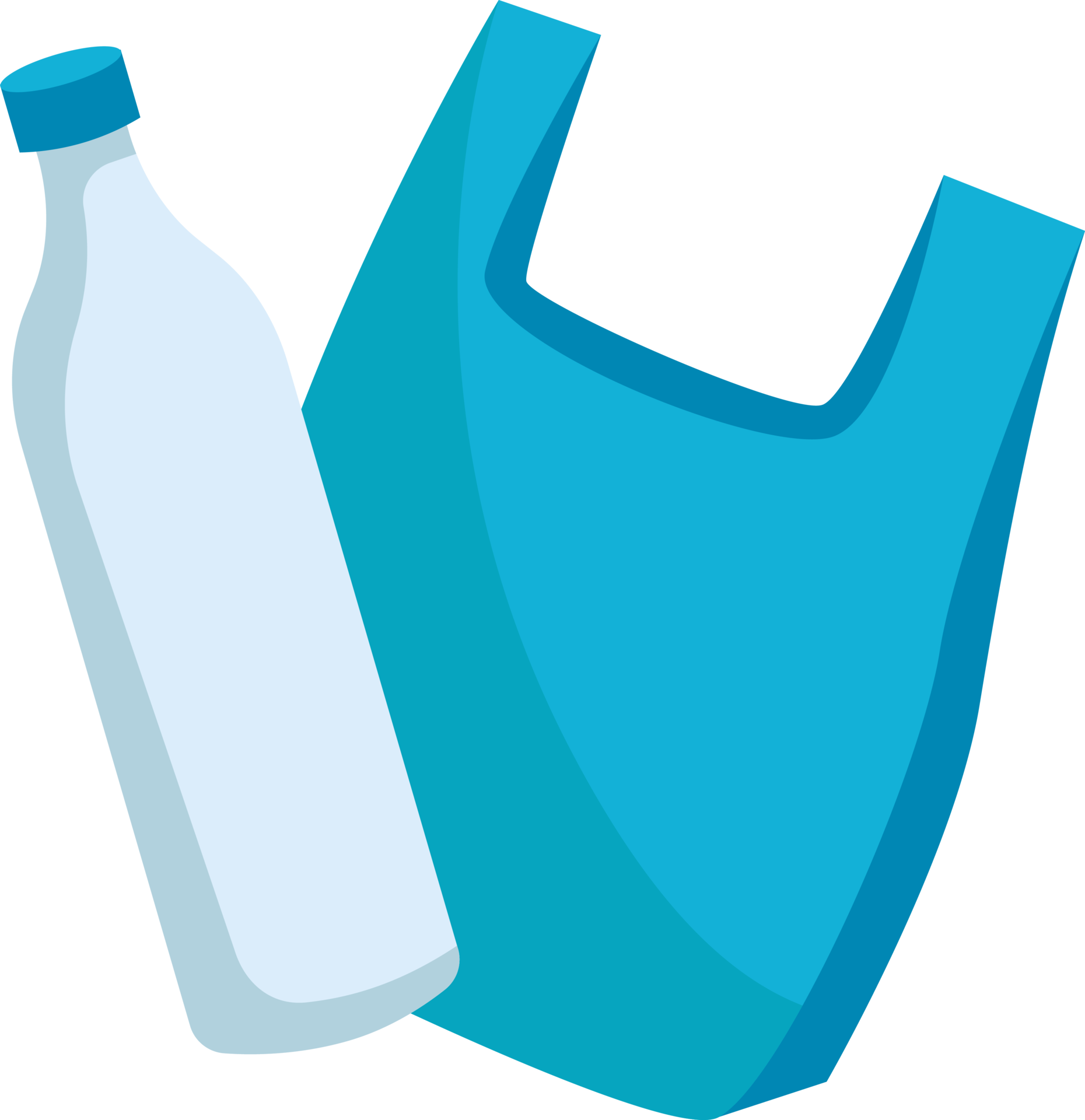 Recycle And Reuse Plastic Bottle And Bag 18754594 Png